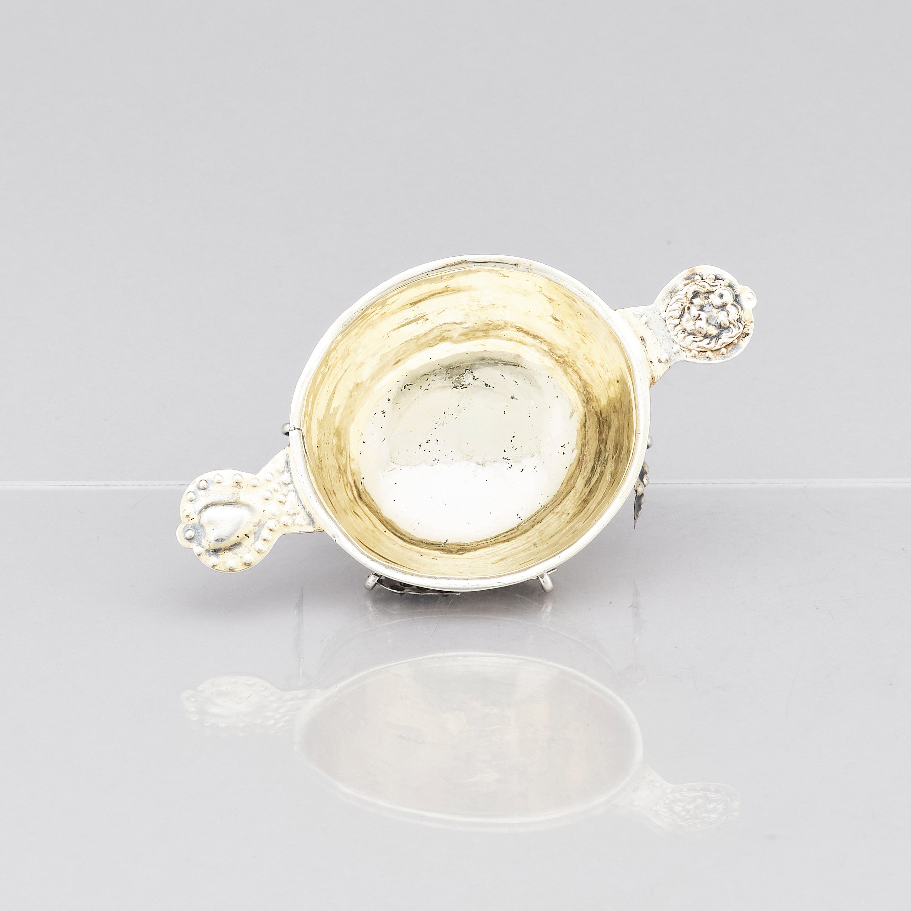 A Swedish early 19th century parcel-gilt silver brandy-bowl, marks of ...