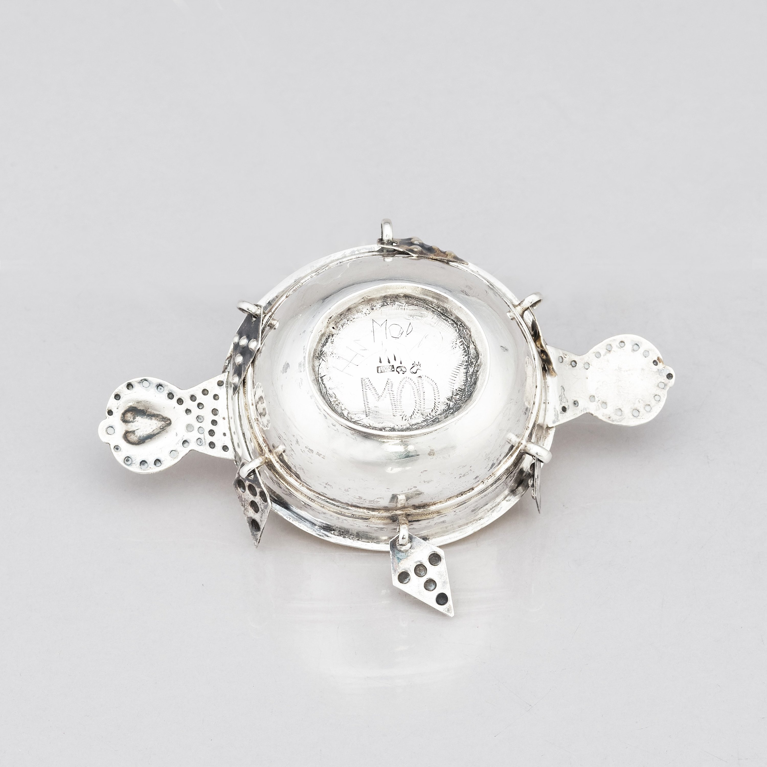 A Swedish early 19th century parcel-gilt silver brandy-bowl, marks of ...