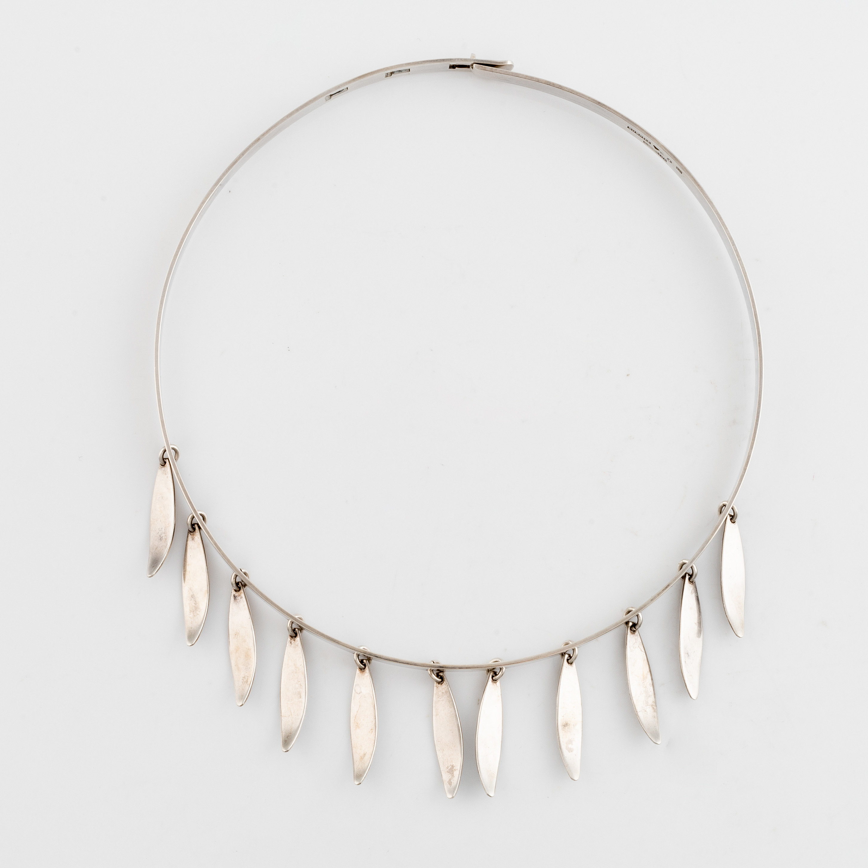 Atelier Borgila, silver necklace. - Bukowskis