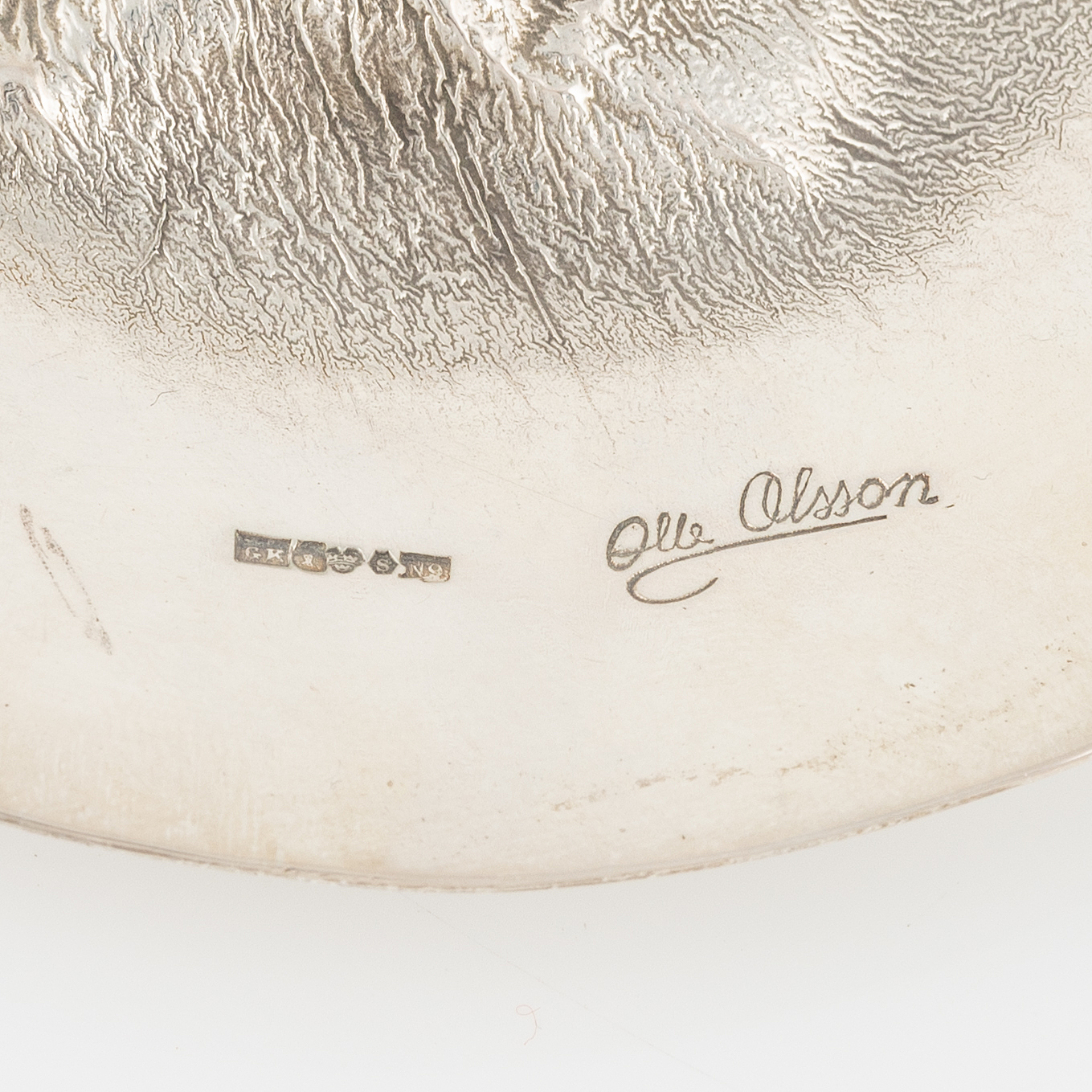 Olle Ohlsson, fat, silver, Ge-Kå-Smyckek G Kaplan, Stockholm, 1963. - Bukowskis