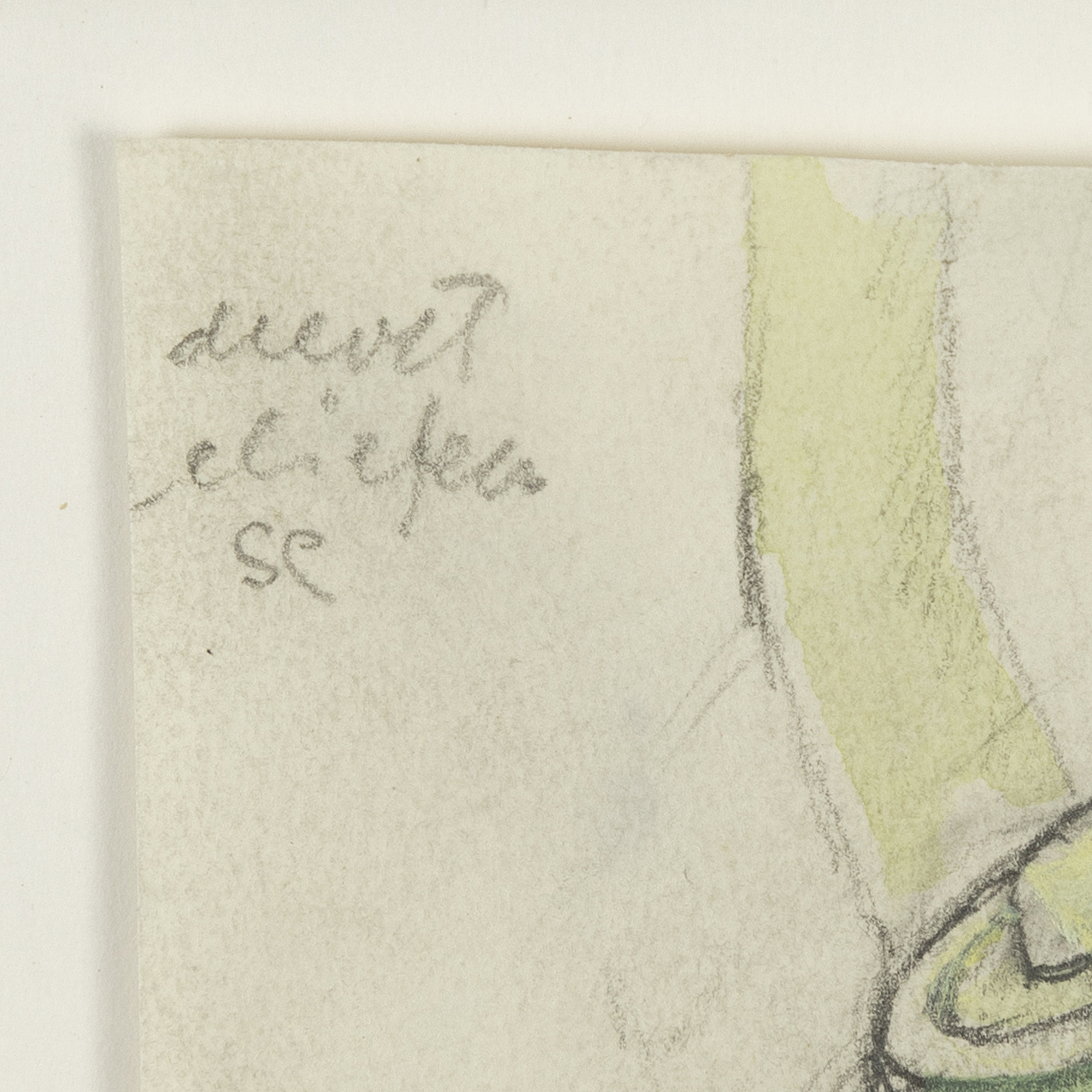 Sten Eklund, chalk and pencil drawing, signed. - Bukowskis