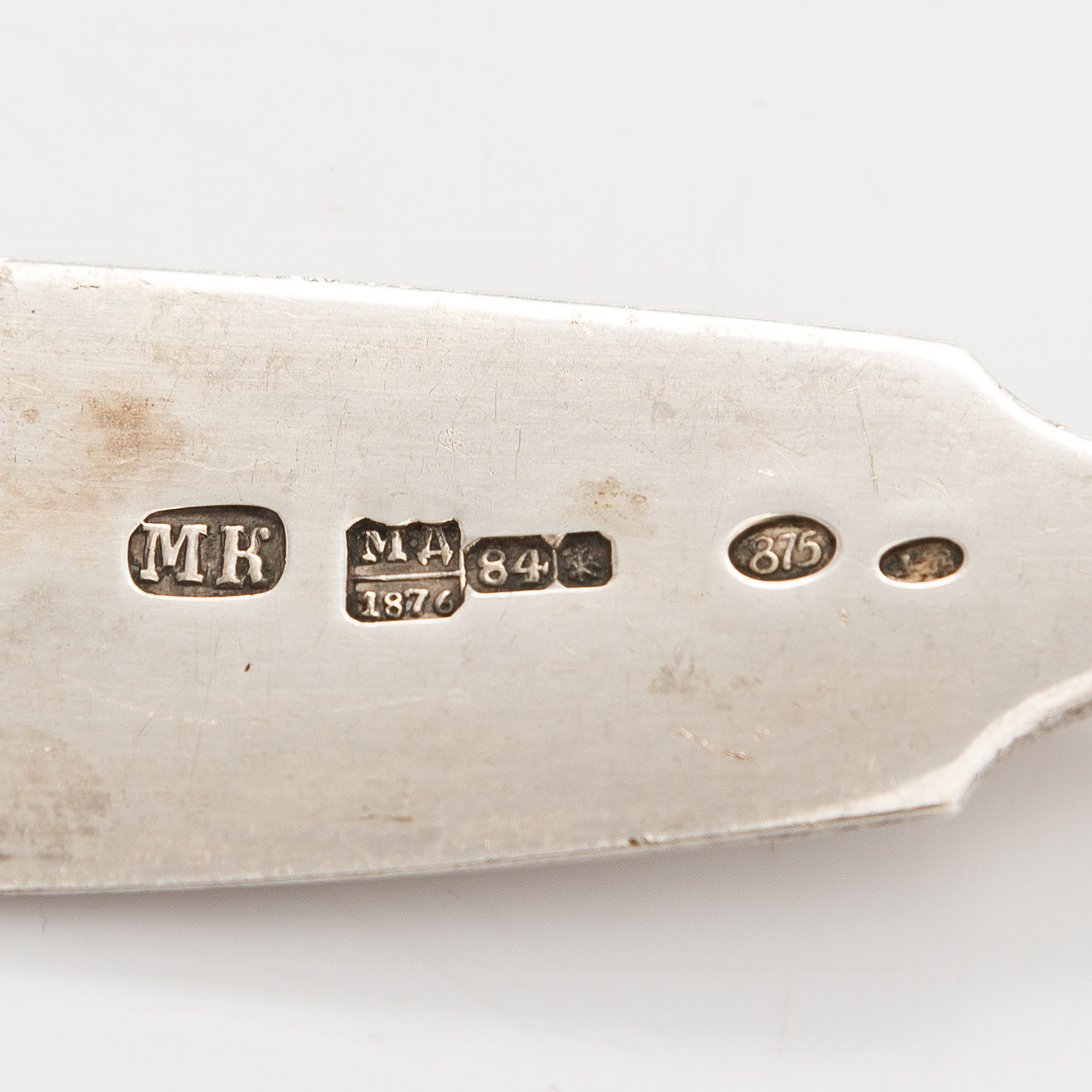 Mathias Kilpeläinen, a silver sprinkle spoon, Saint Petersburg 1876 ...