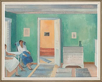 Ragnar Ekelund, oil on canvas, not signed. - Bukowskis