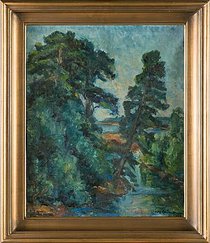 Mikko Oinonen, oil on canvas, signed and dated1 936. - Bukowskis