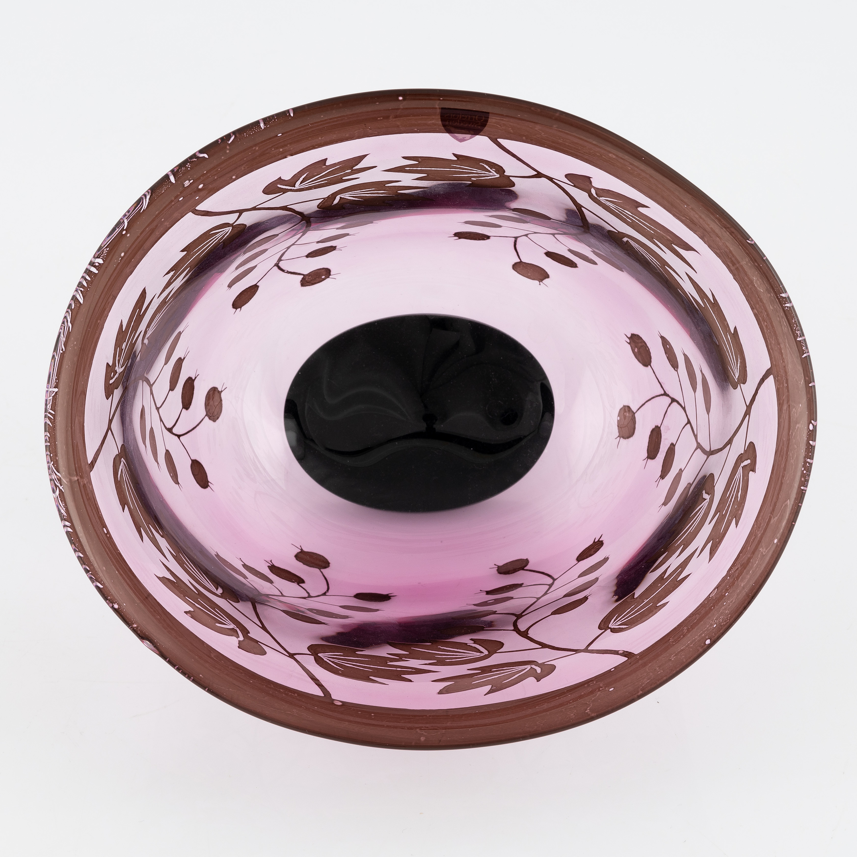 Eva Englund, a graal glass bowl, Orrefors. - Bukowskis