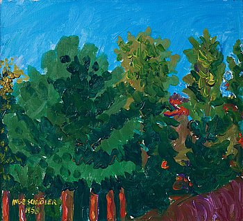 Inge Schiöler, "Skog". - Bukowskis