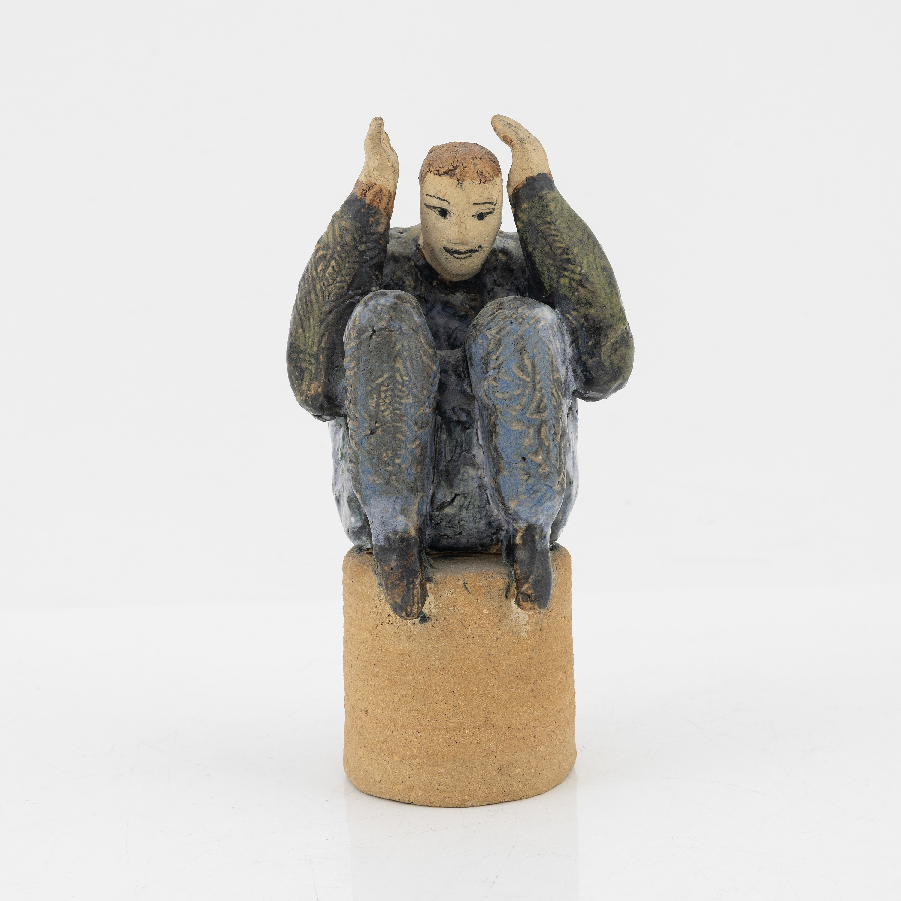 Lisa Larson, a unique stoneware sculpture. - Bukowskis