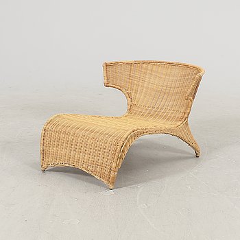 Monika Mulder, Sävö rattan lounge chair IKEA 2001. - Bukowskis