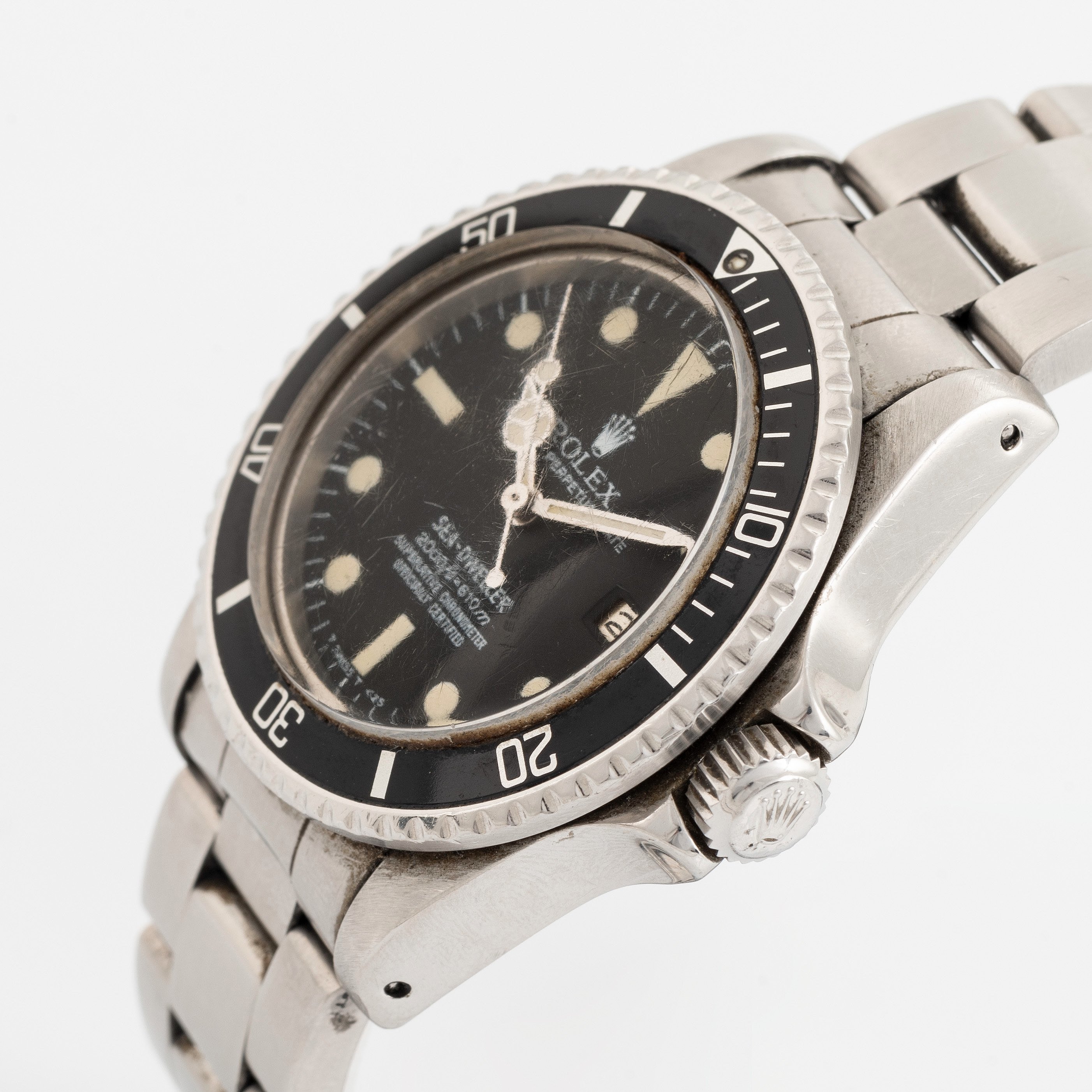 Rolex, Sea-Dweller, "Rail Dial, Great White Mark II", ca 1979. - Bukowskis