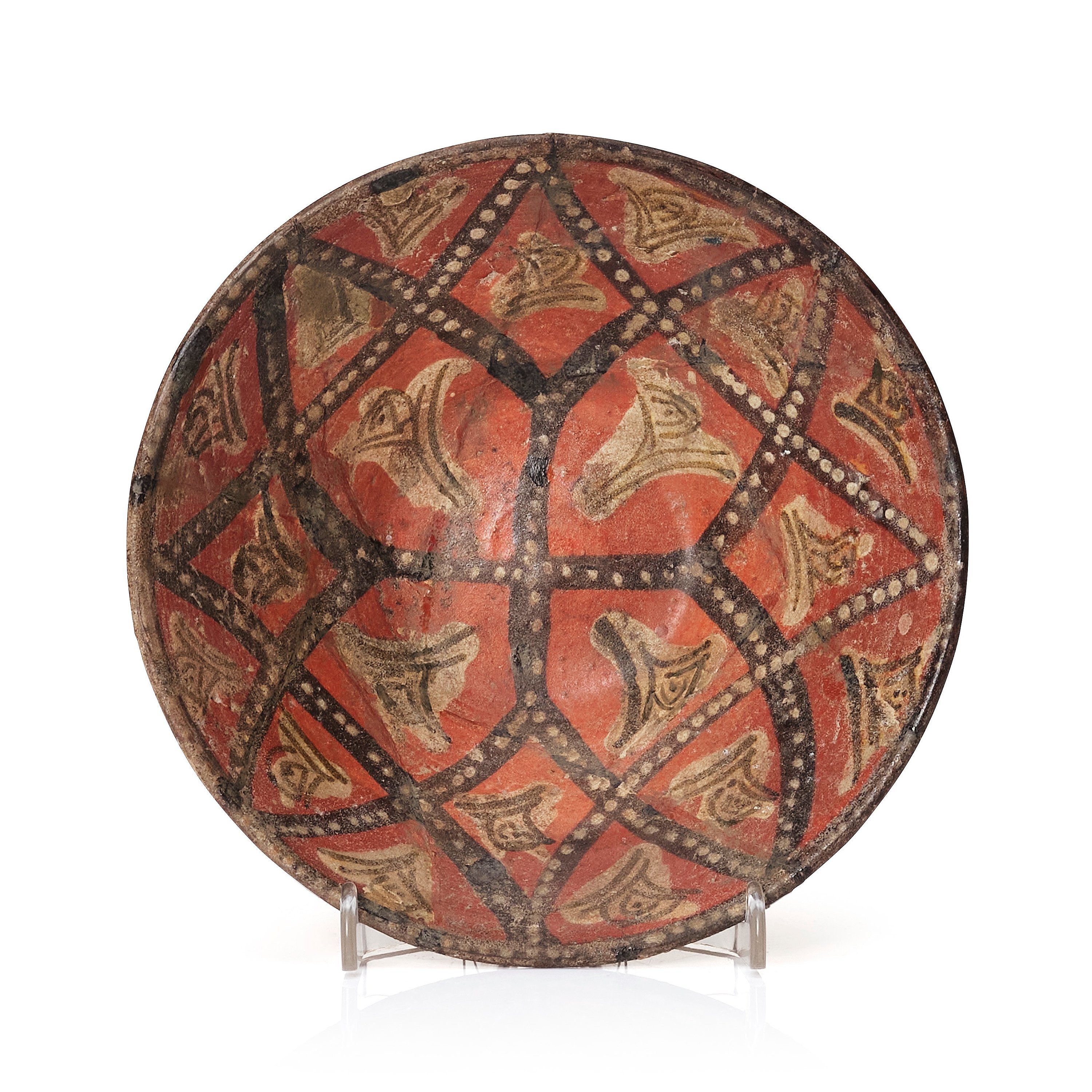 A 11 - 13 th century Samarkand - Uzbekistan, pottery bowl. - Bukowskis