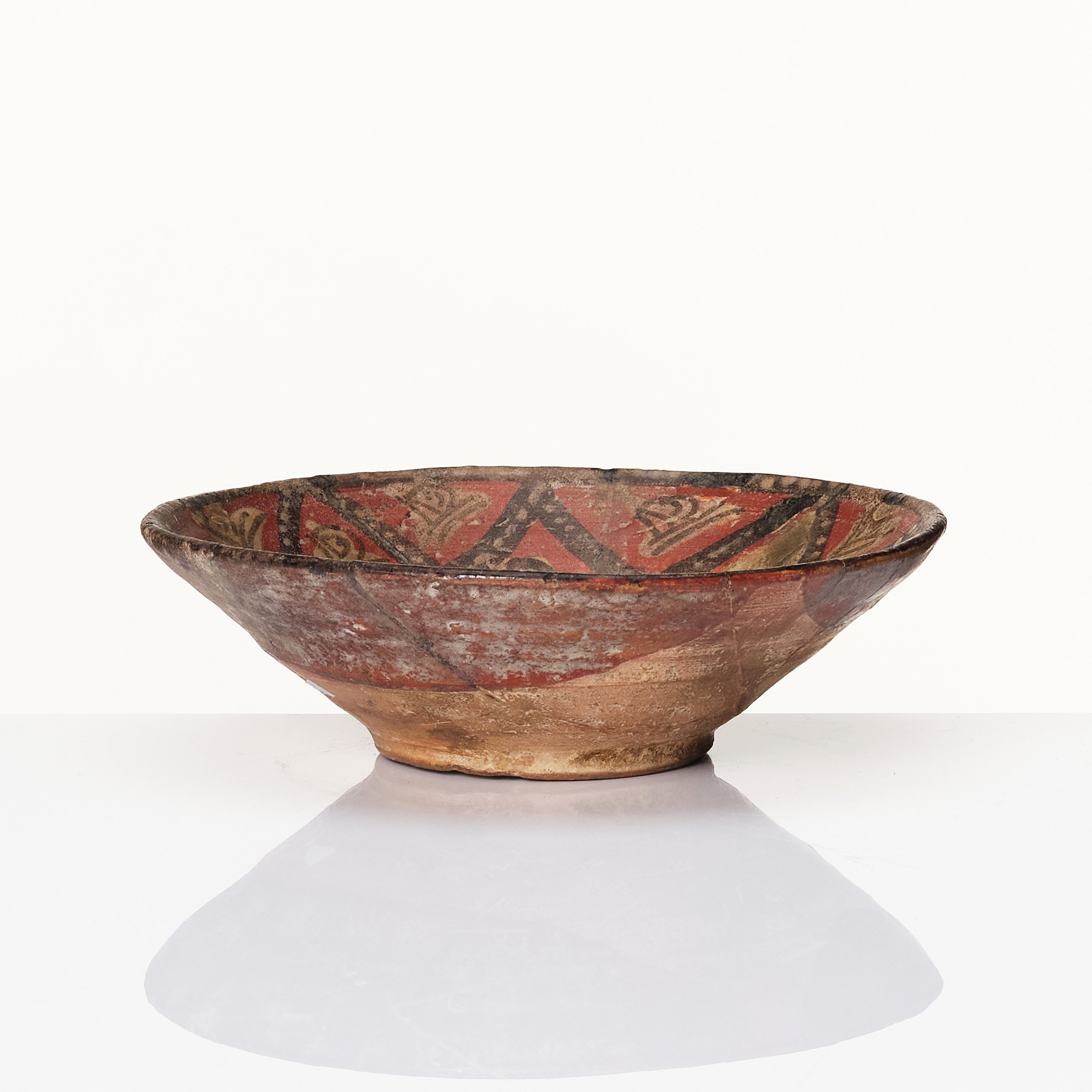 A 11 - 13 th century Samarkand - Uzbekistan, pottery bowl. - Bukowskis