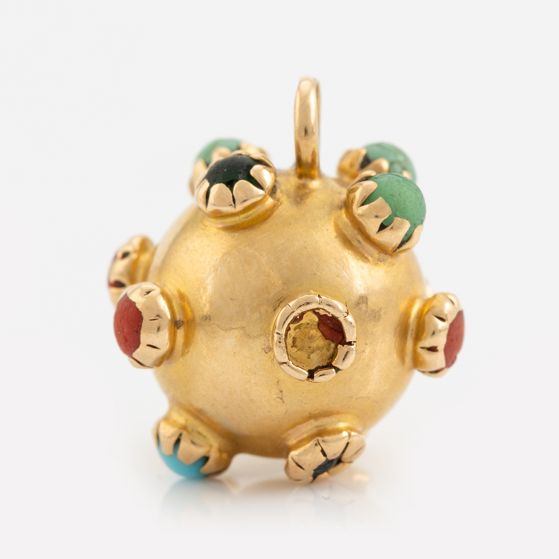 Berlock, 18K guld, sputnik. - Bukowskis