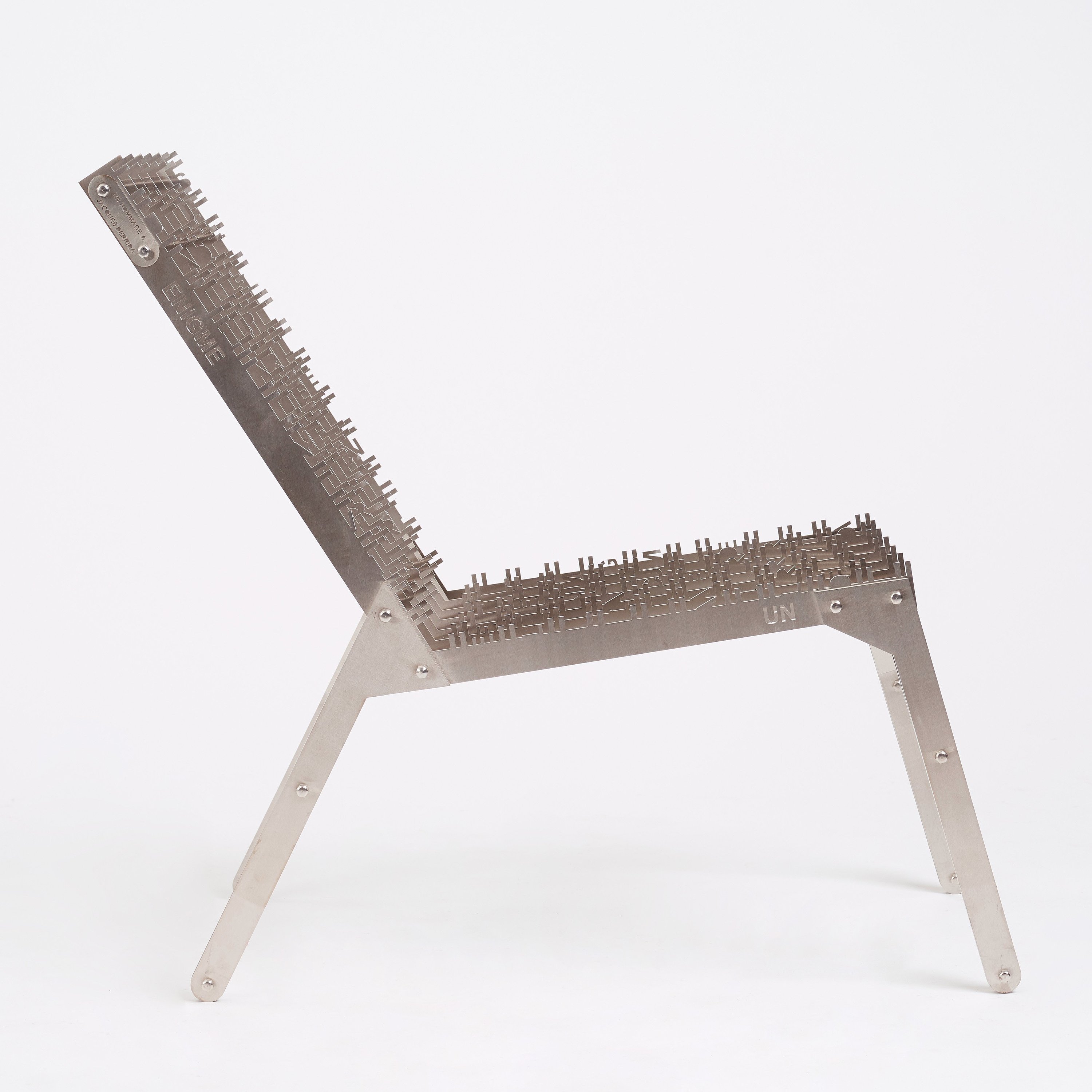 Johan Linton, an "Object Énigme - un hommage à Jacques Derrida", ed. 2/ ...