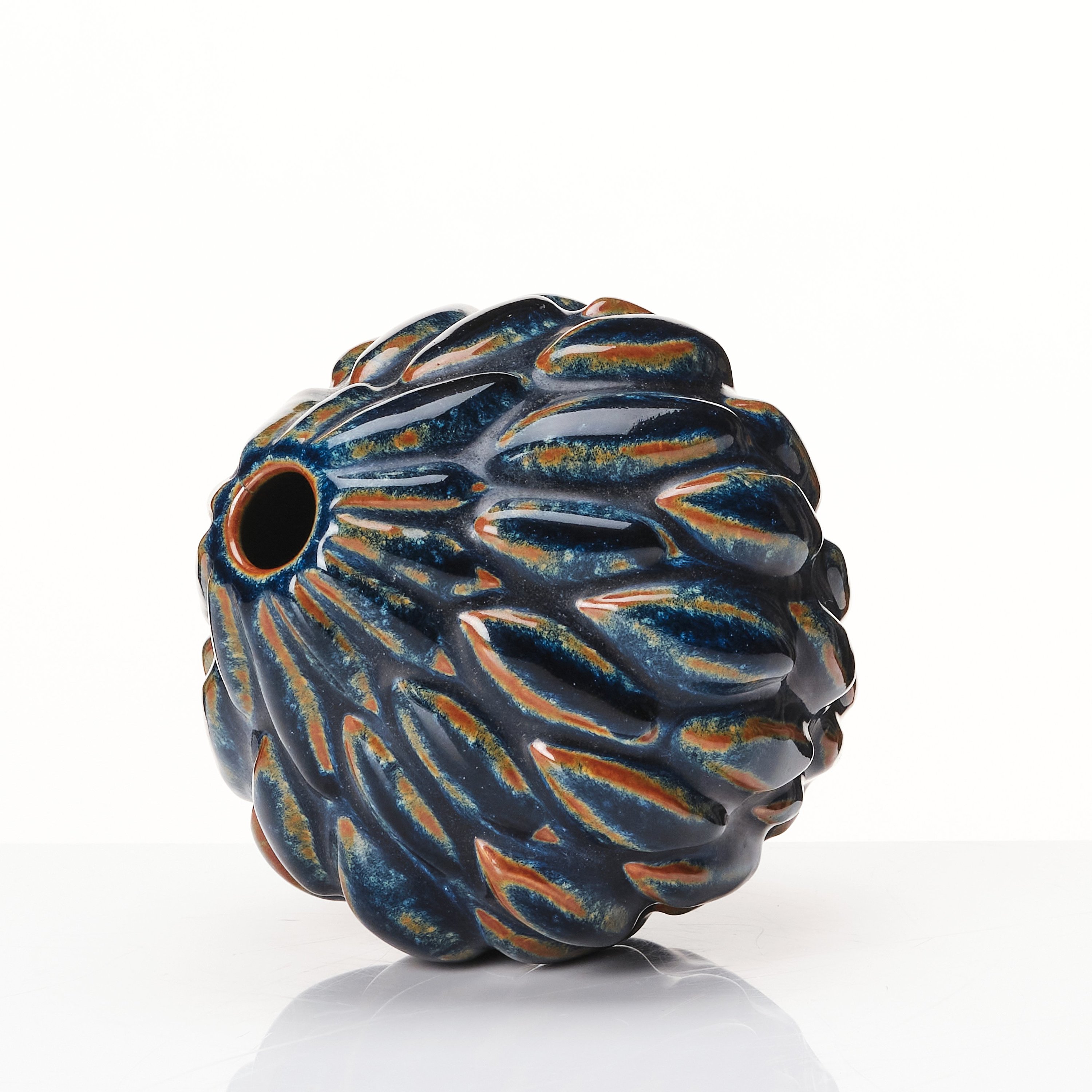 Axel Salto, vas, "knoppande stil", Royal Copenhagen, Danmark, sannolikt ...