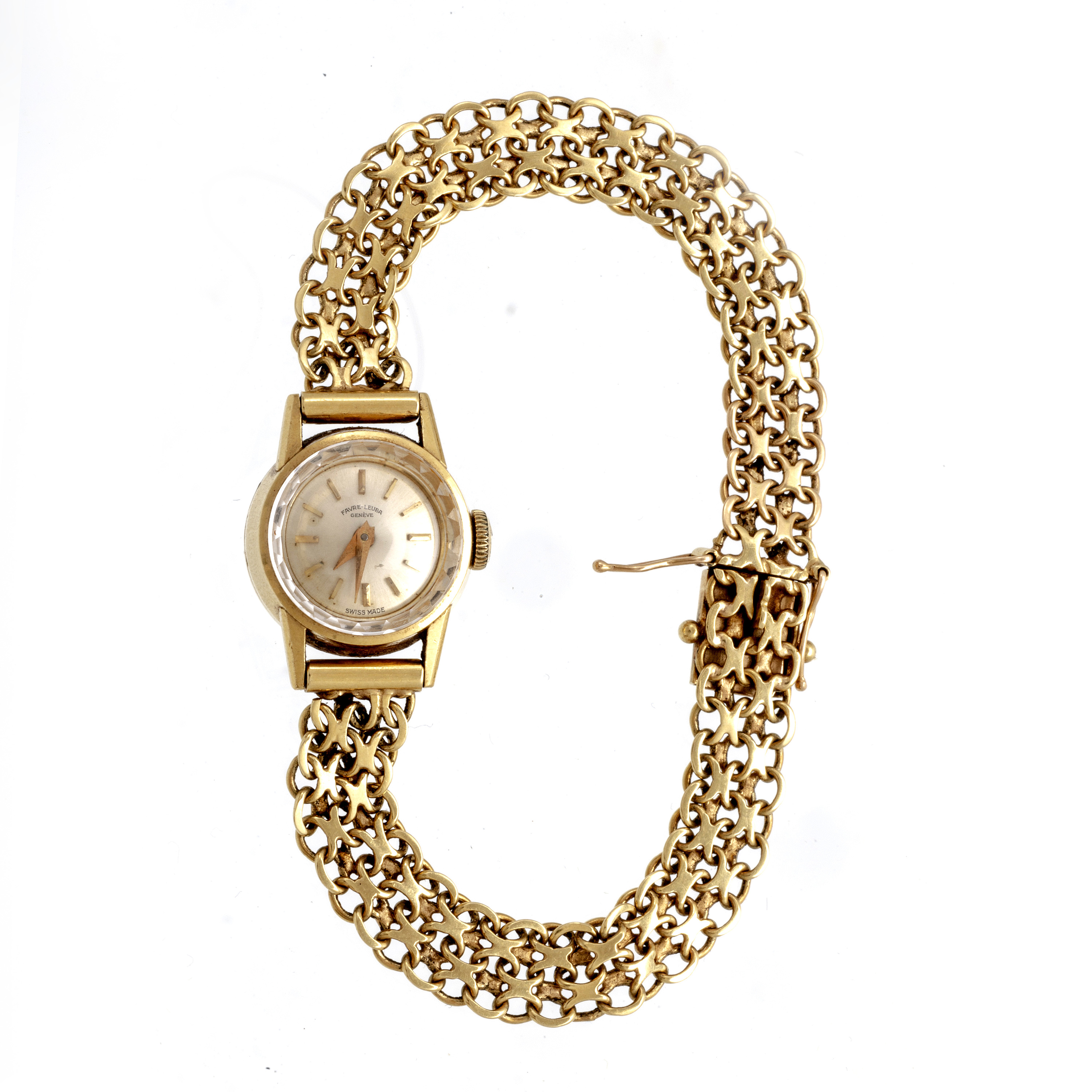 Favre-Leuba armbandsur 18K guld. - Bukowskis