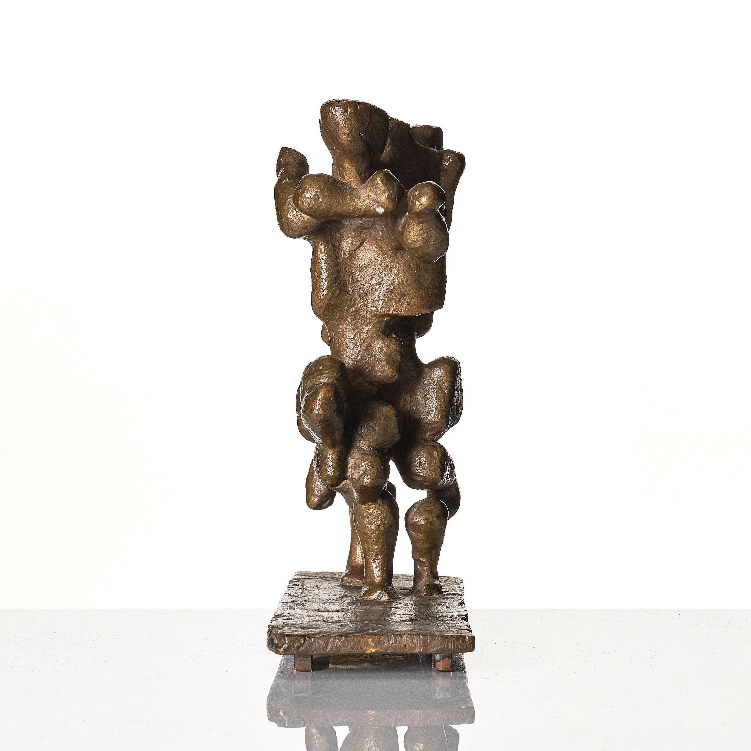 Bror Marklund, "Gestalt i storm" (Figure in storm). - Bukowskis