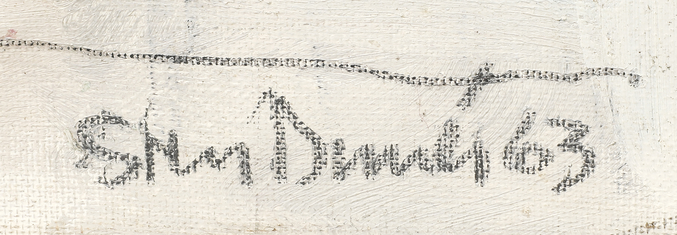 Sten Dunér, olja på duk signerad och daterad 63. - Bukowskis