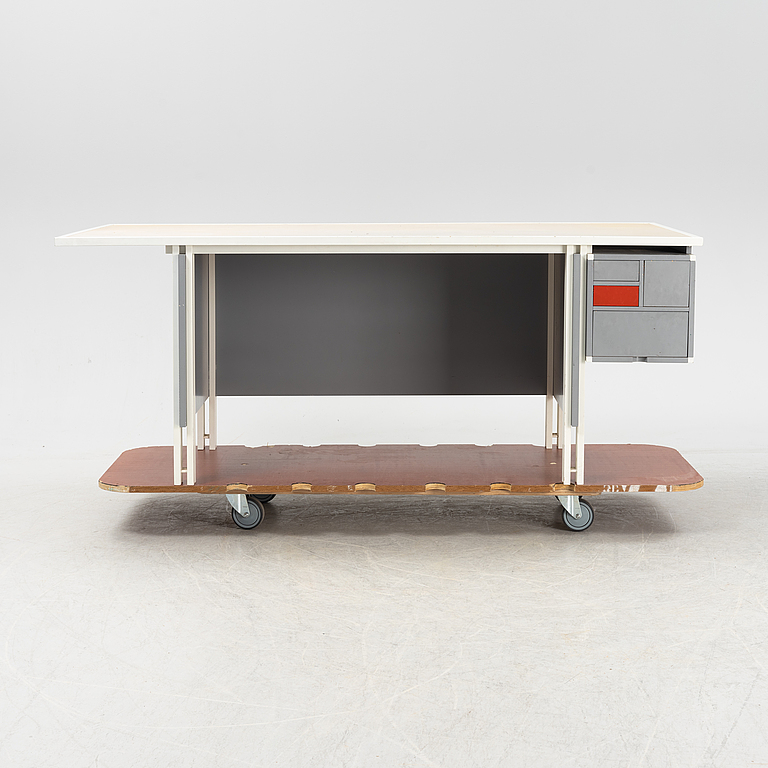 Skrivbord, Stefan Bofeldt, "Kvadrat i kvadrat", Karl Andersson, 1980 ...
