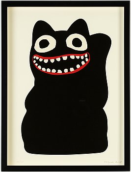 Makode Linde, färglitografi, signerad 101/120. - Bukowskis