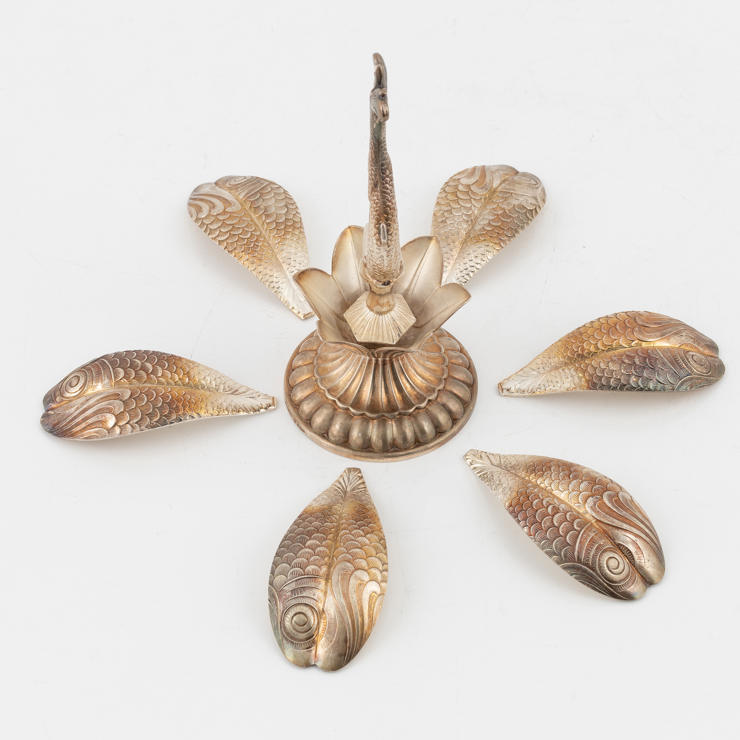 A silver plate caviar stand, Fleuron Christofle, France. - Bukowskis