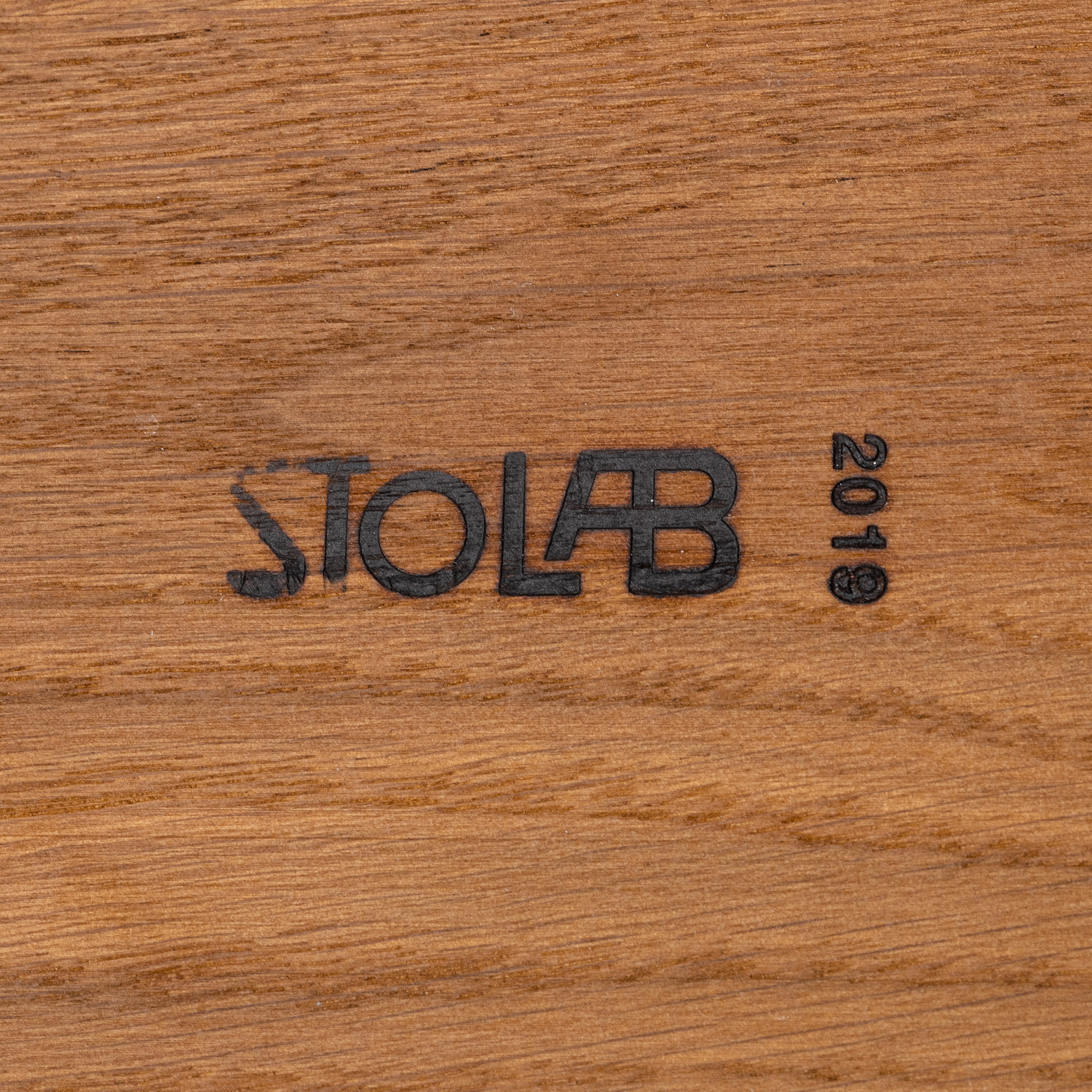 A set of five stained oak 'Miss Holly' chairs by Jonas Lindvall for ...