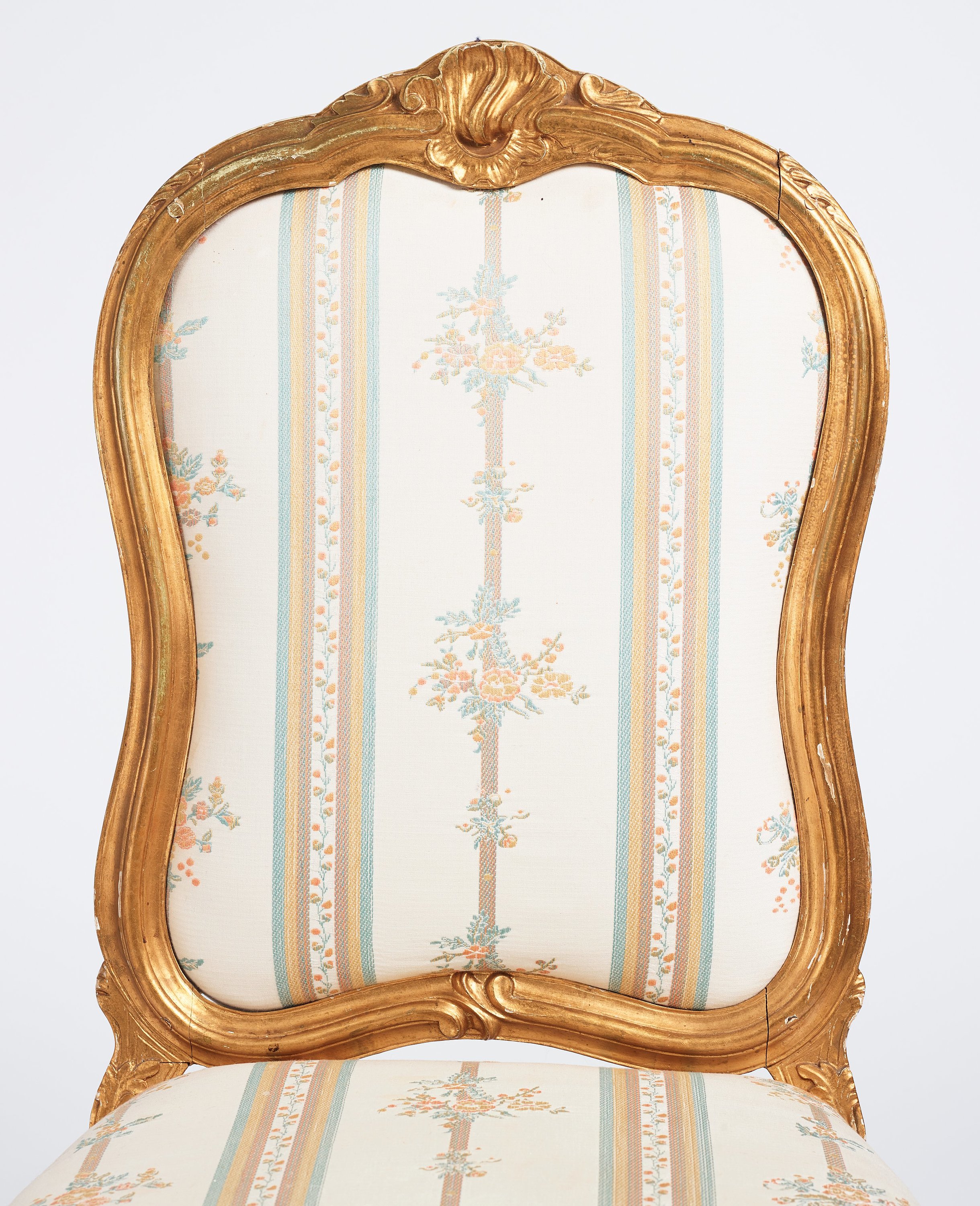 Stolar, ett par, Stockholmsarbeten, tillskrivna Carl Magnus Sandberg (mästare 1759-1789), Rokoko ...