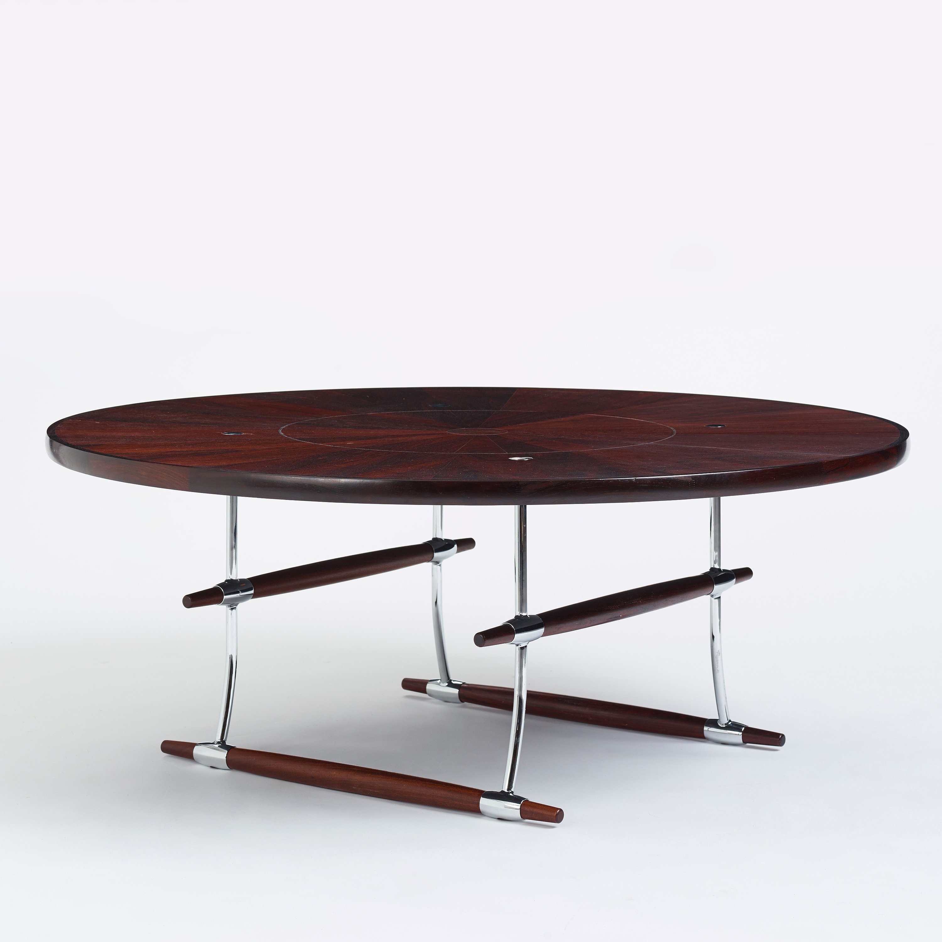 Jens Quistgaard, a Brazilian rosewood “Stokke" coffee table, Nissen ...