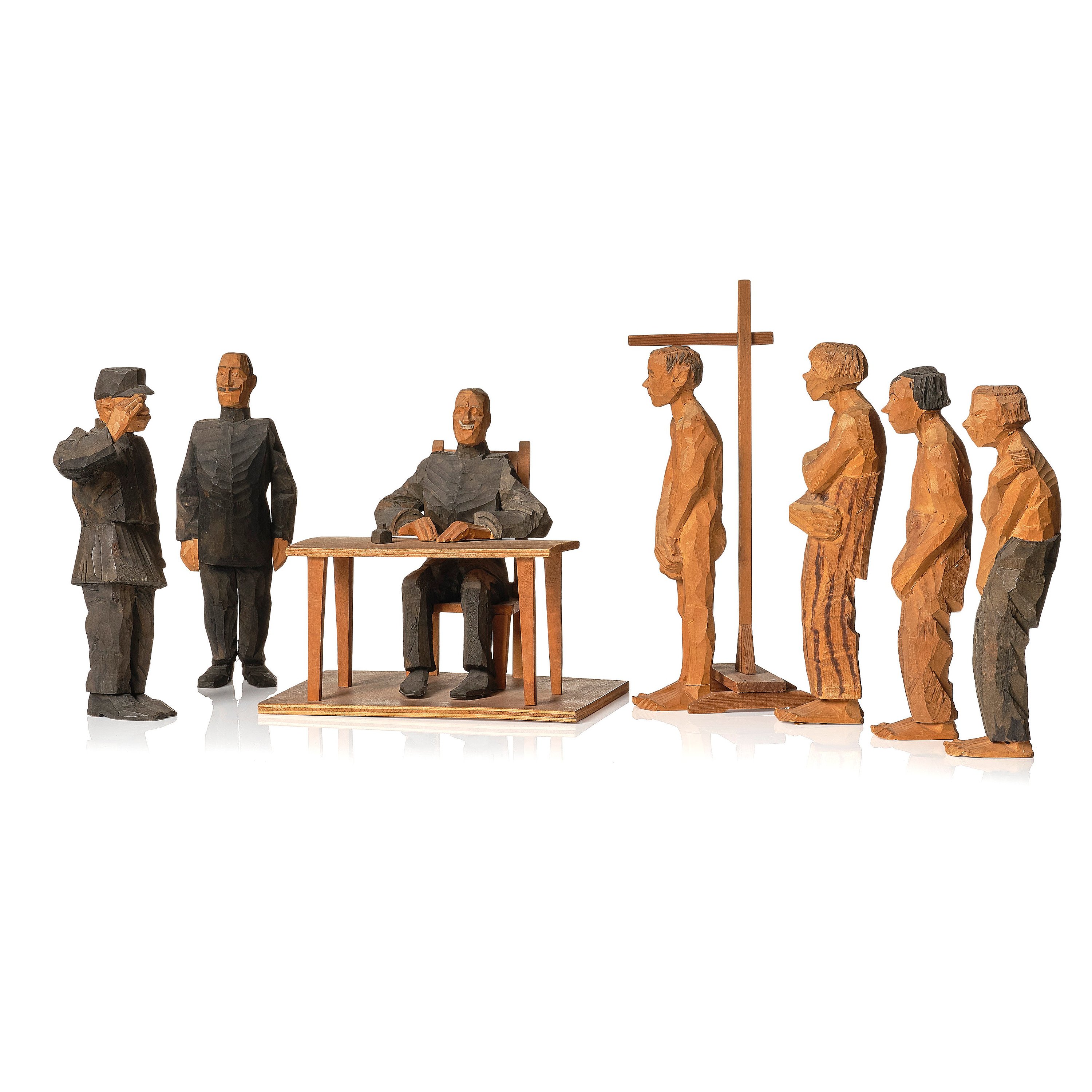 Axel Petersson Döderhultarn, "Beväringsmönstring" (The Enrollment Act ...