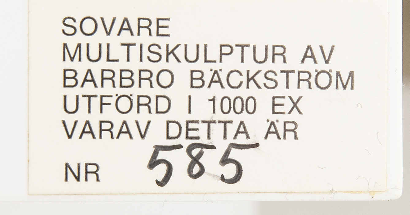 Barbro Bäckström, - Bukowskis