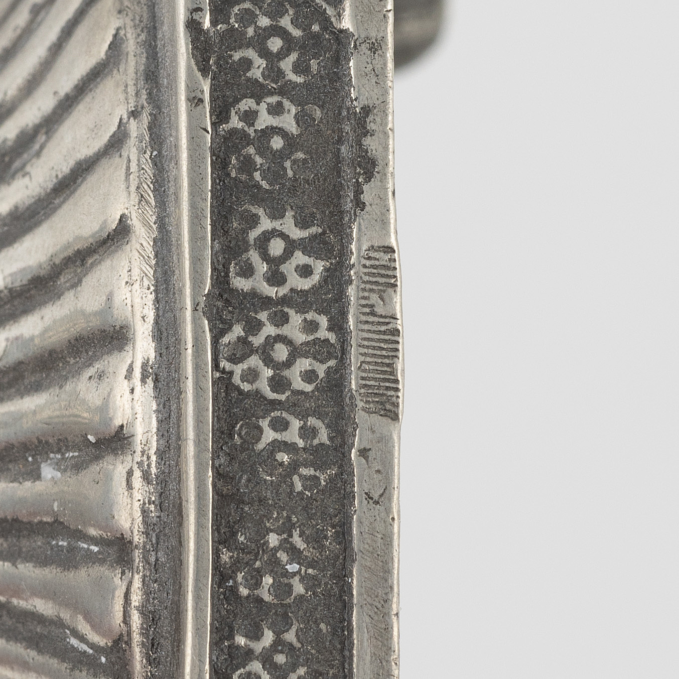 Samling tenn, 8 delar, bl.a. Erik Wikgren, Nyköping (mästare 1805-1846 ...