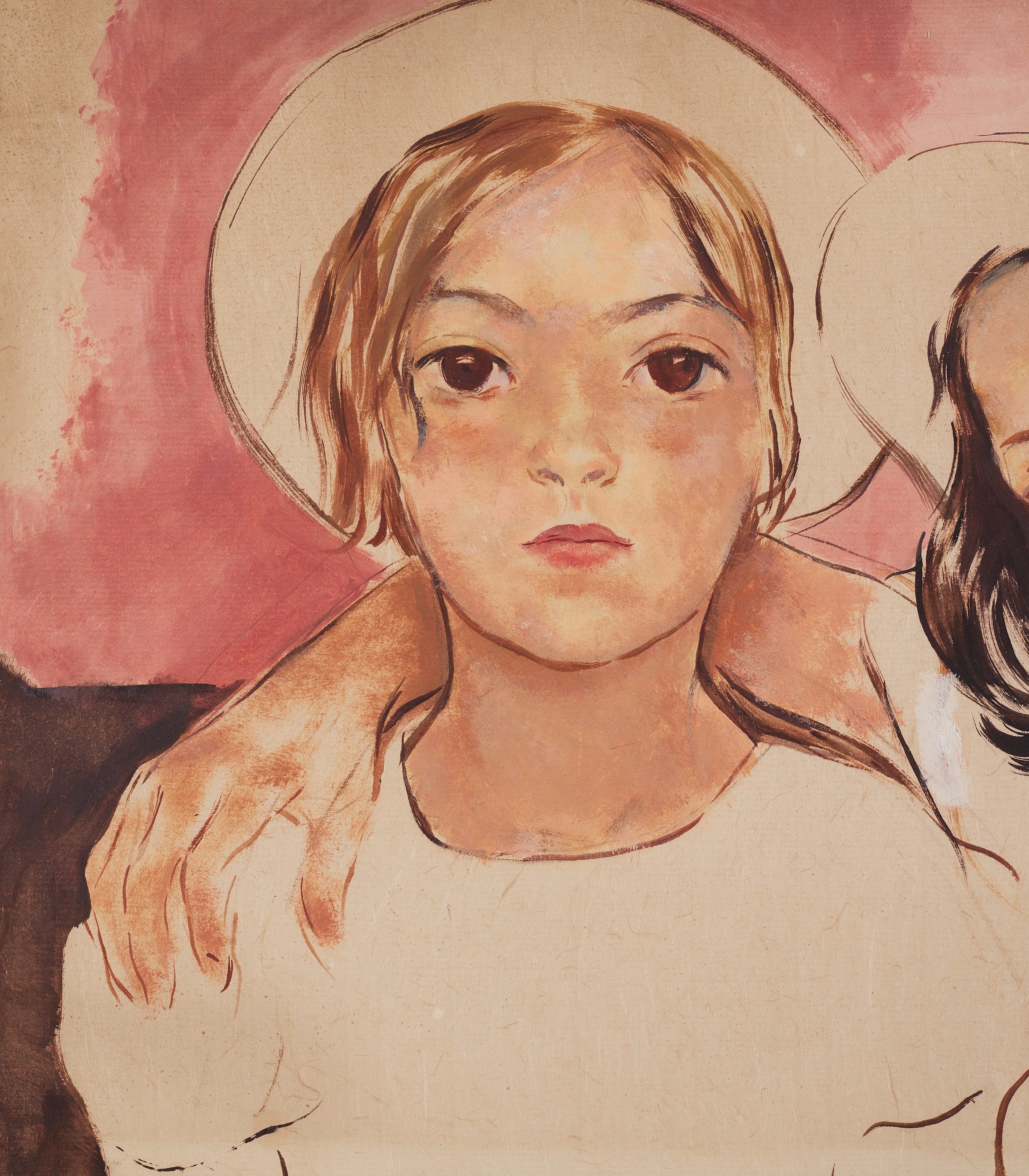 Lotte Laserstein, Two siblings (Marianne and Gunvor Bigner). - Bukowskis