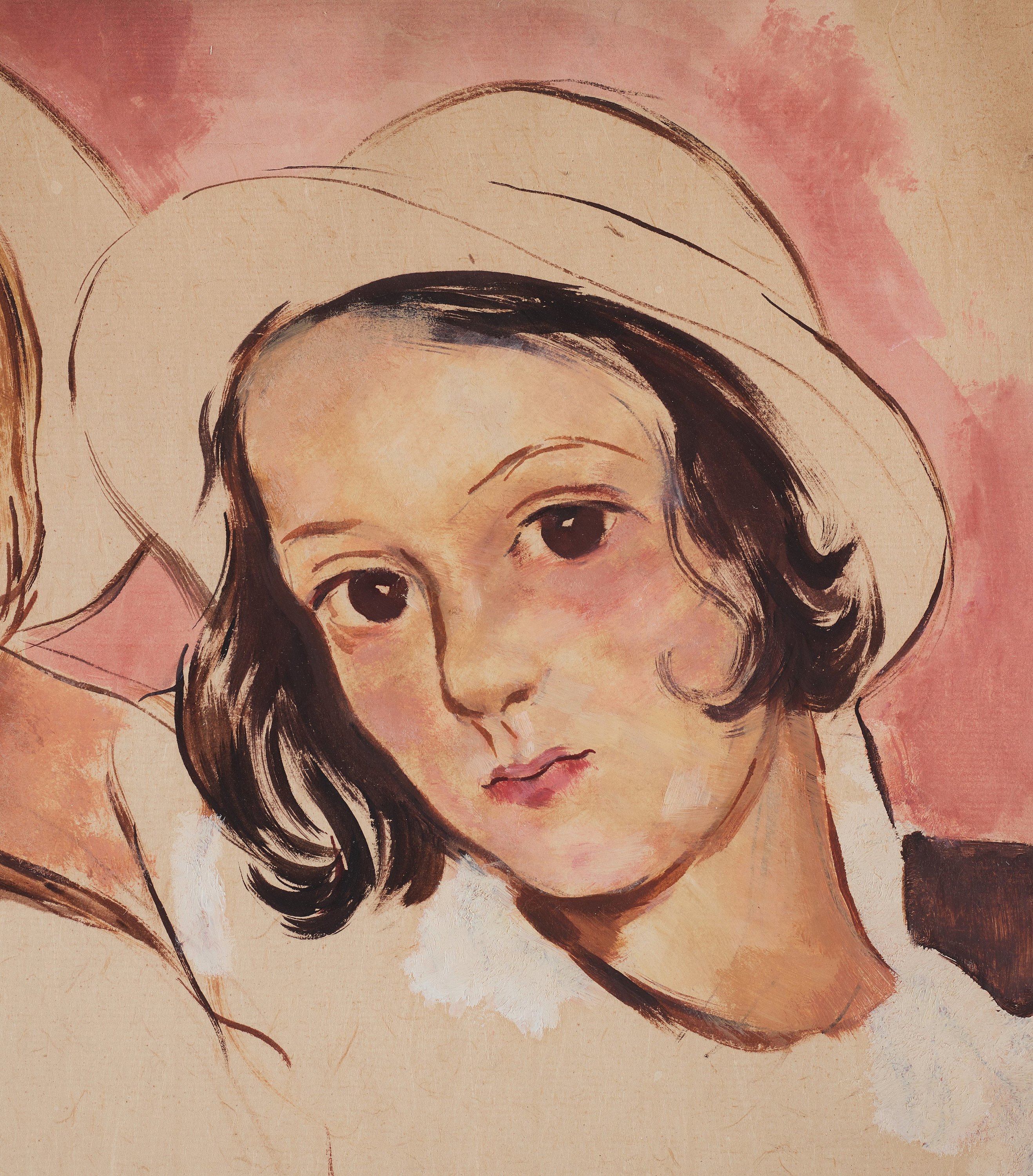 Lotte Laserstein, Two siblings (Marianne and Gunvor Bigner). - Bukowskis