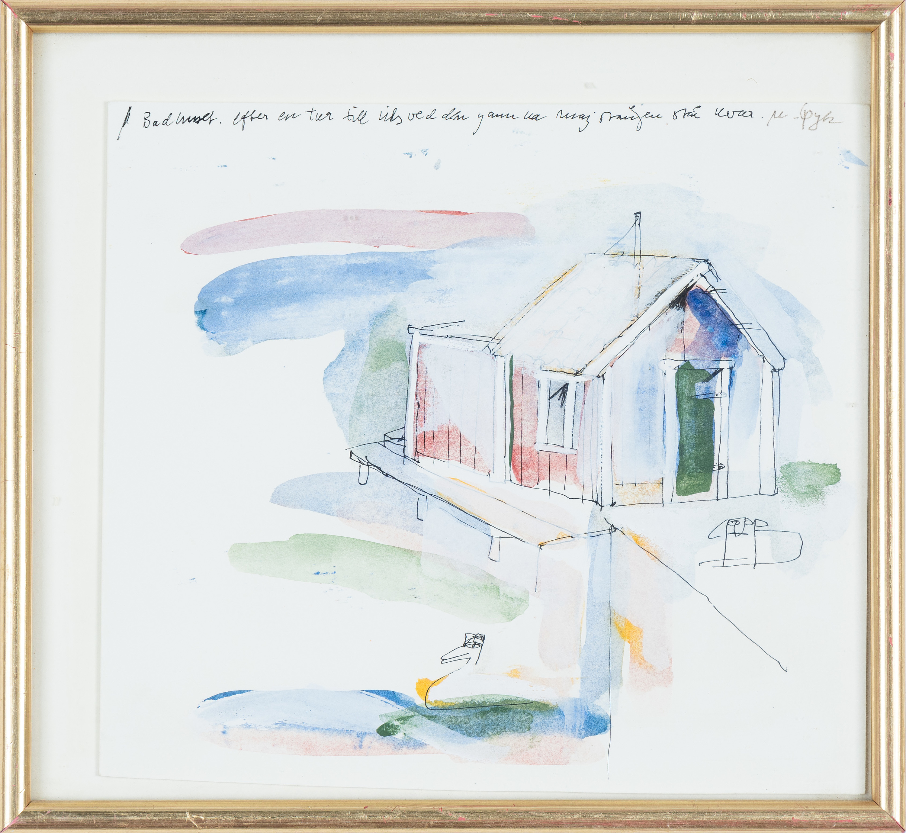 Madeleine Pyk, blandteknik, signerad. - Bukowskis