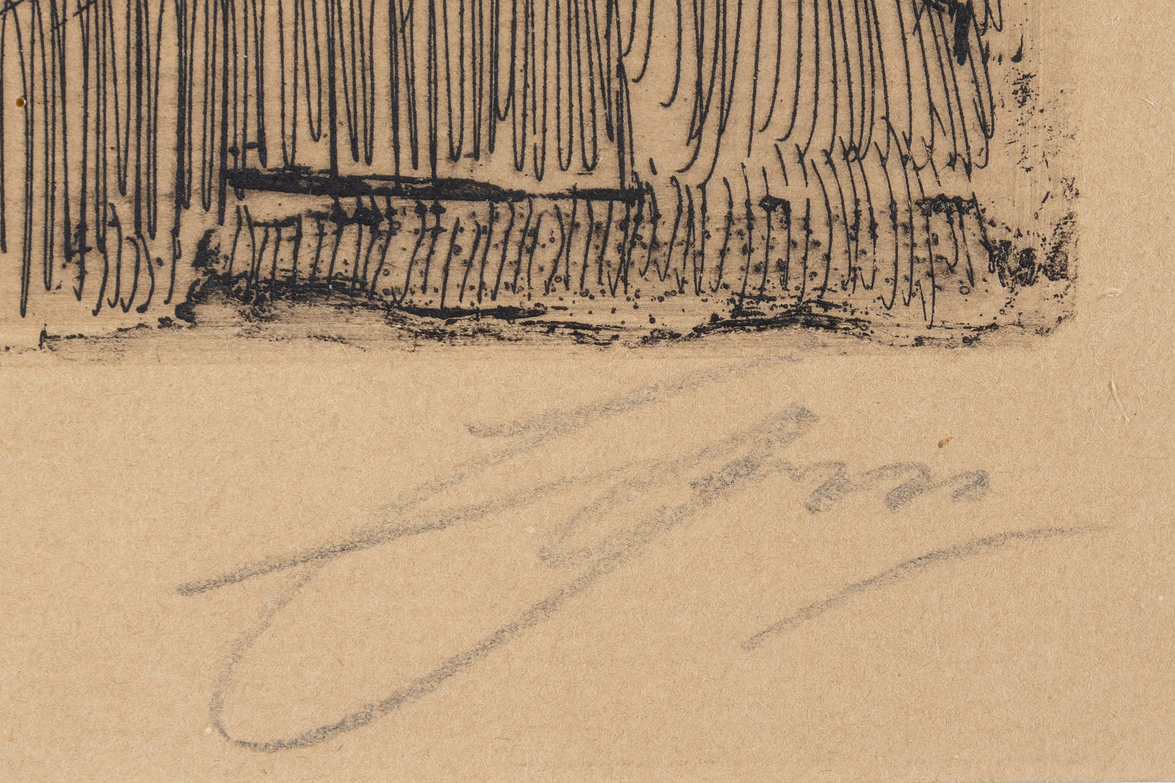 Anders Zorn, etsning, 1912, signerad med blyerts. - Bukowskis