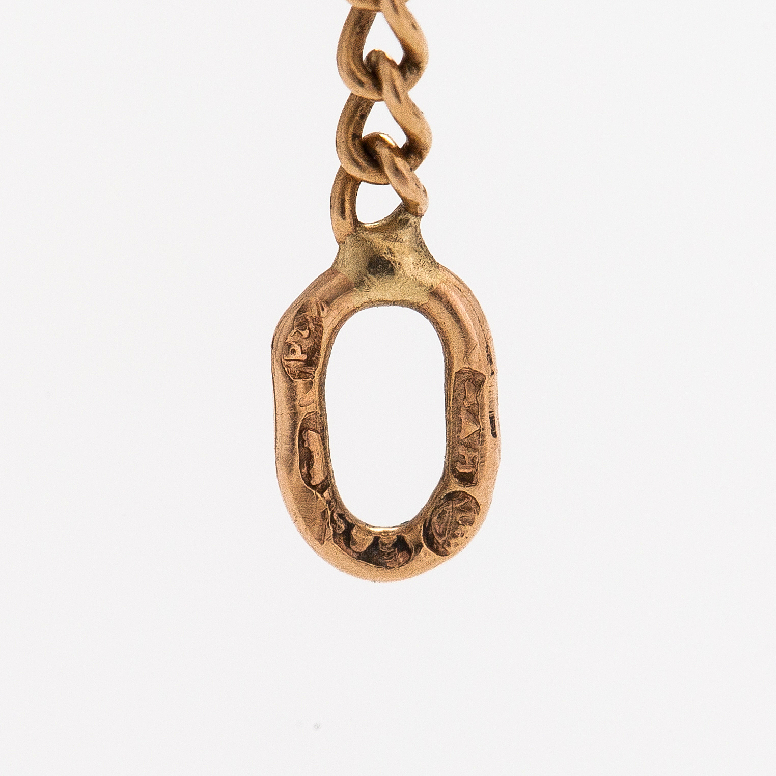 Halsband, 14K guld och syntetisk spinell. Salonius, Helsingfors. - Bukowskis