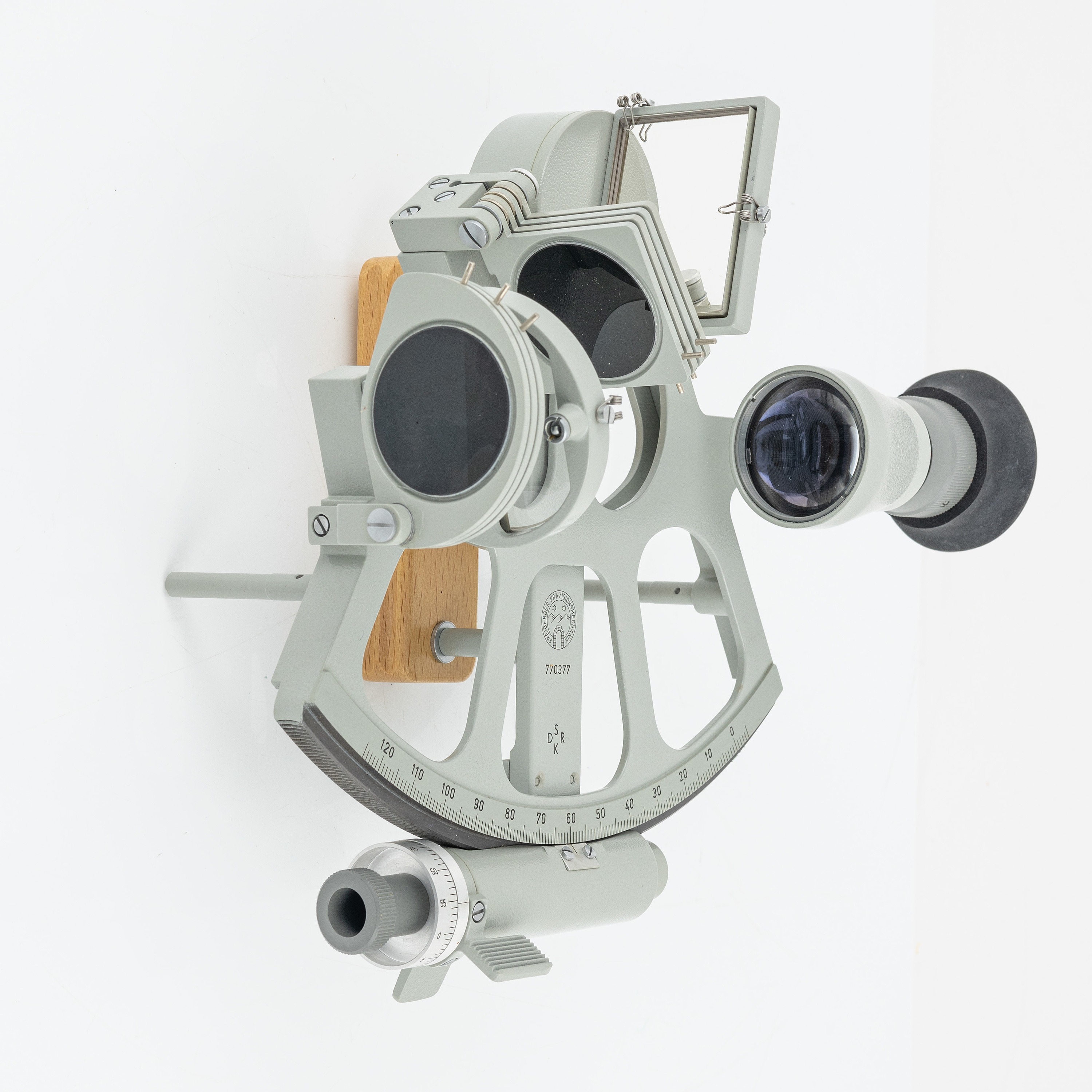 Trommel-sextant, VEB Frieberger Präzisionsmechanik, Freiberg, Tyskland ...