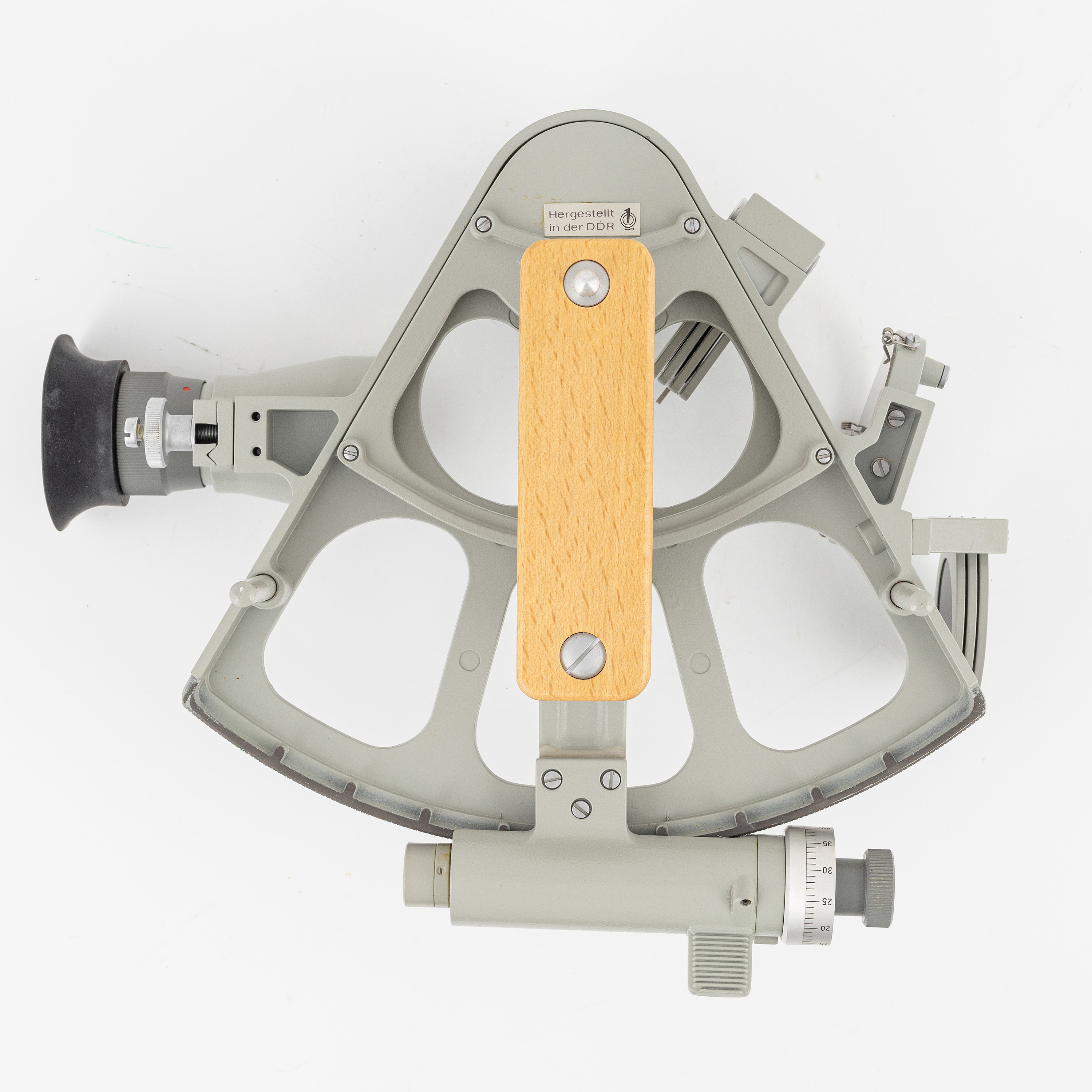 Trommel-sextant, VEB Frieberger Präzisionsmechanik, Freiberg, Tyskland ...