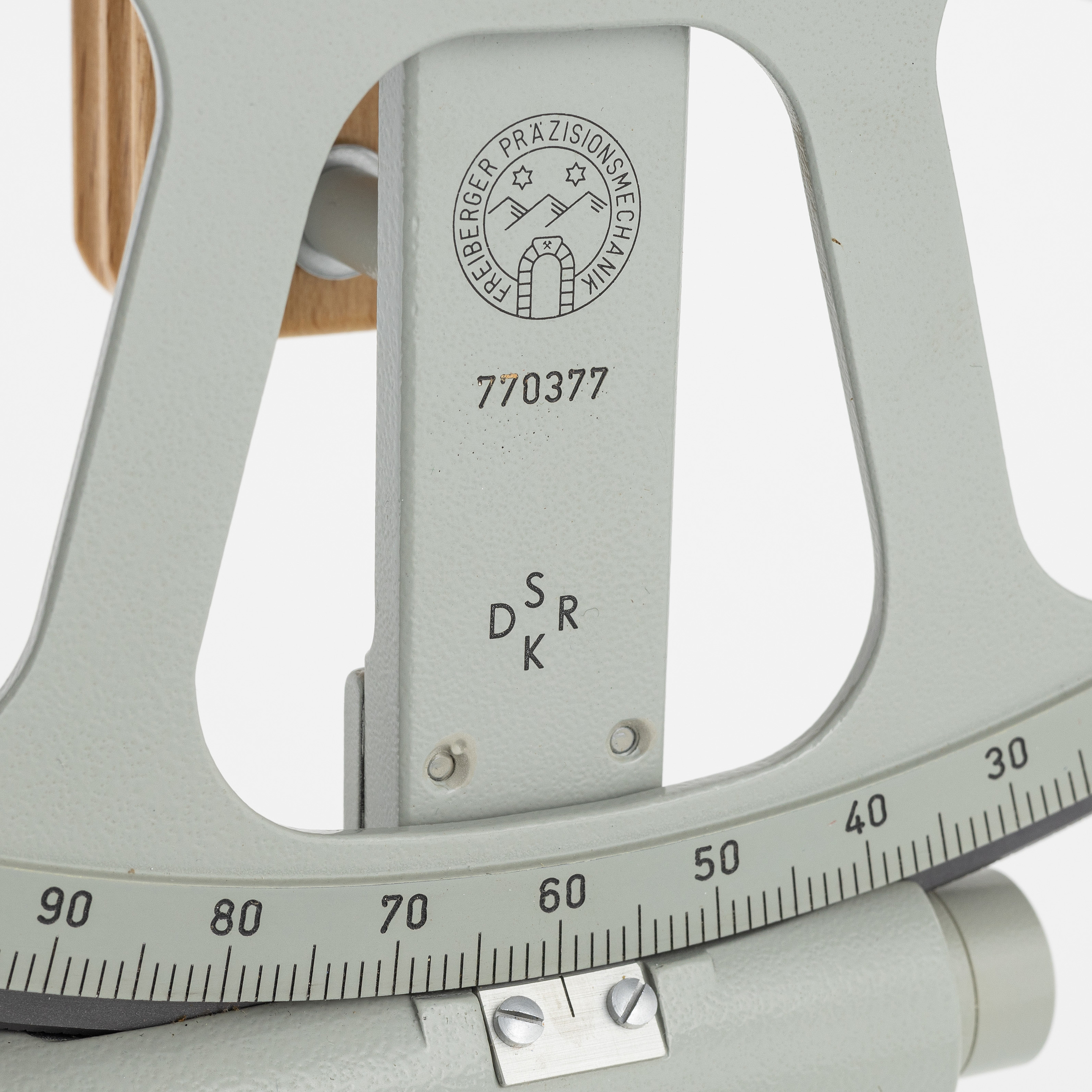 Trommel-sextant, VEB Frieberger Präzisionsmechanik, Freiberg, Tyskland ...