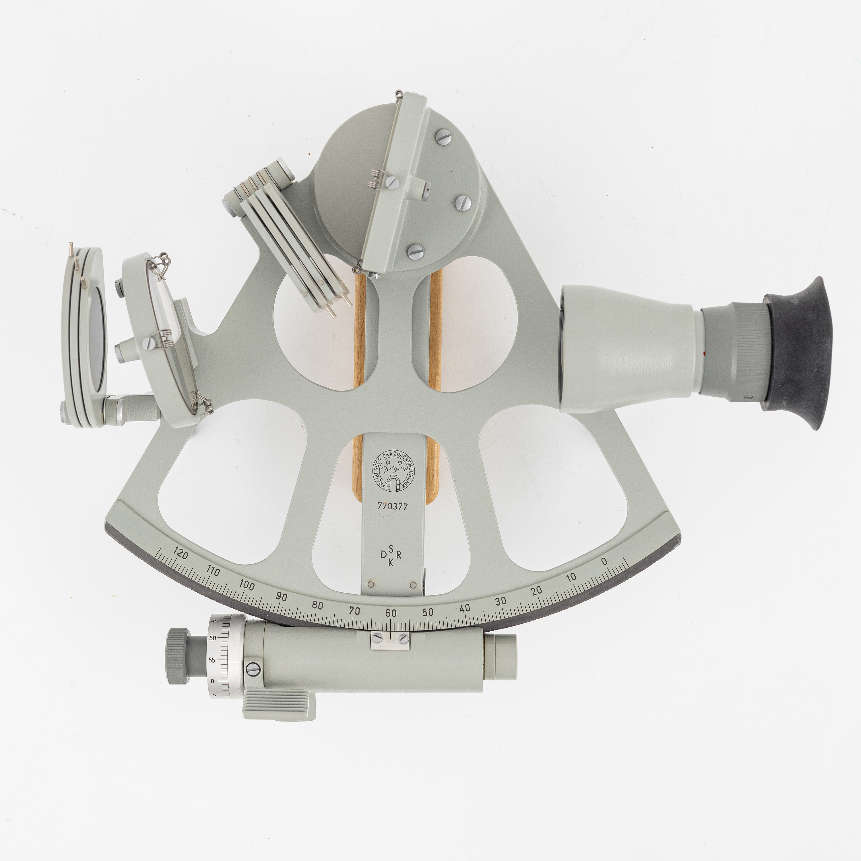 Trommel-sextant, VEB Frieberger Präzisionsmechanik, Freiberg, Tyskland ...