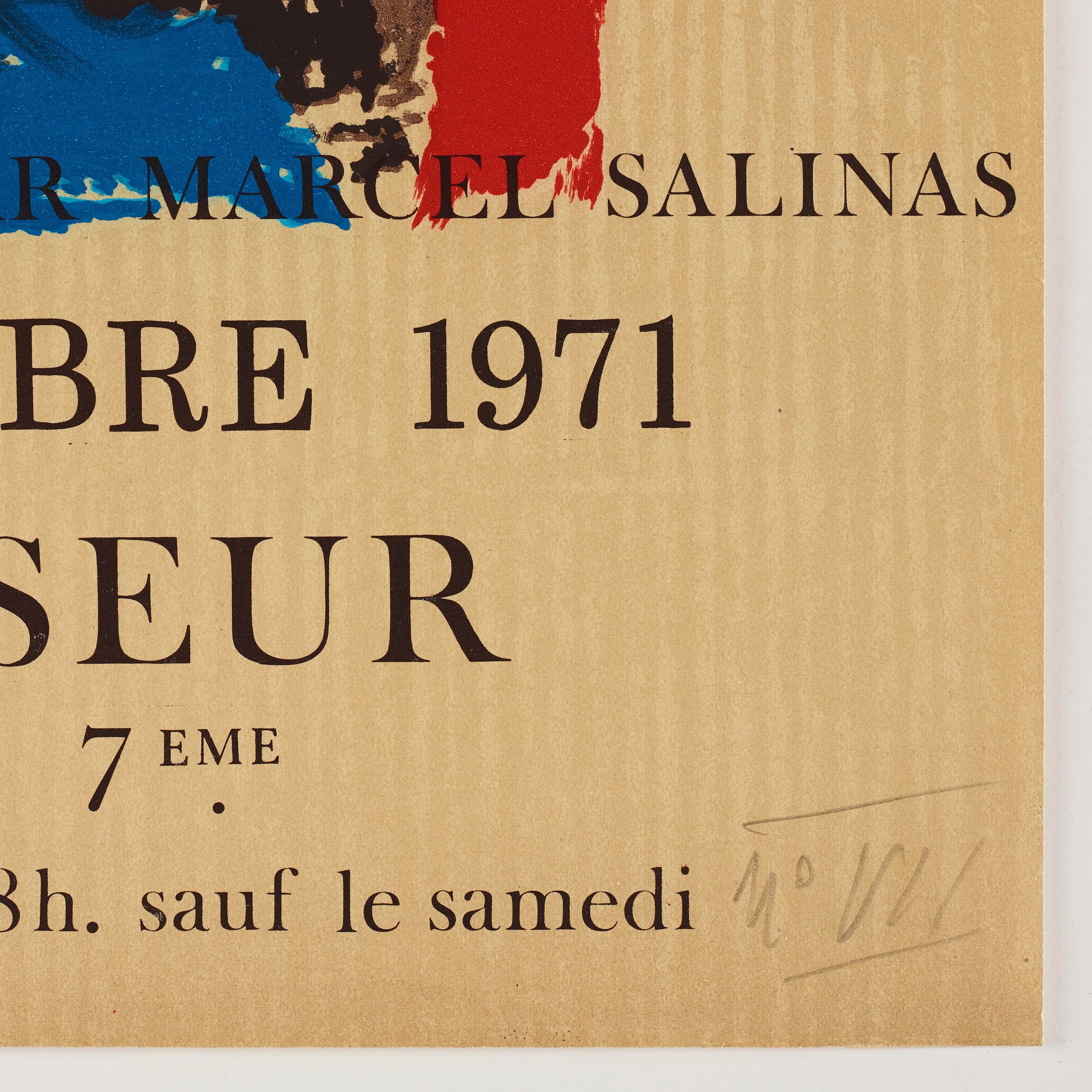 Pablo Picasso, exhibition poster, "Portraits Imaginaires", 1971 ...