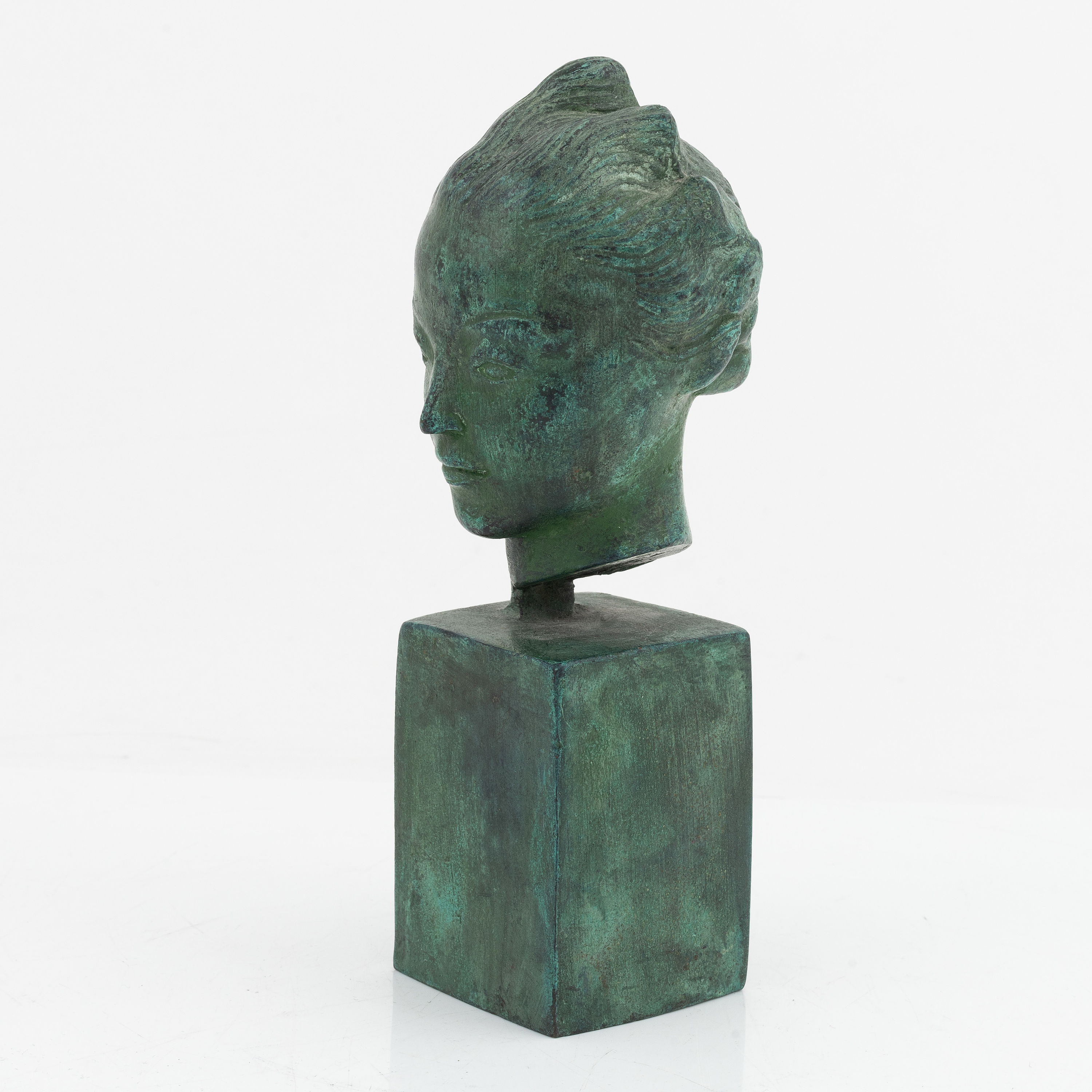 Carl Milles, after, a patinated bronze sculpture. Impressed ...