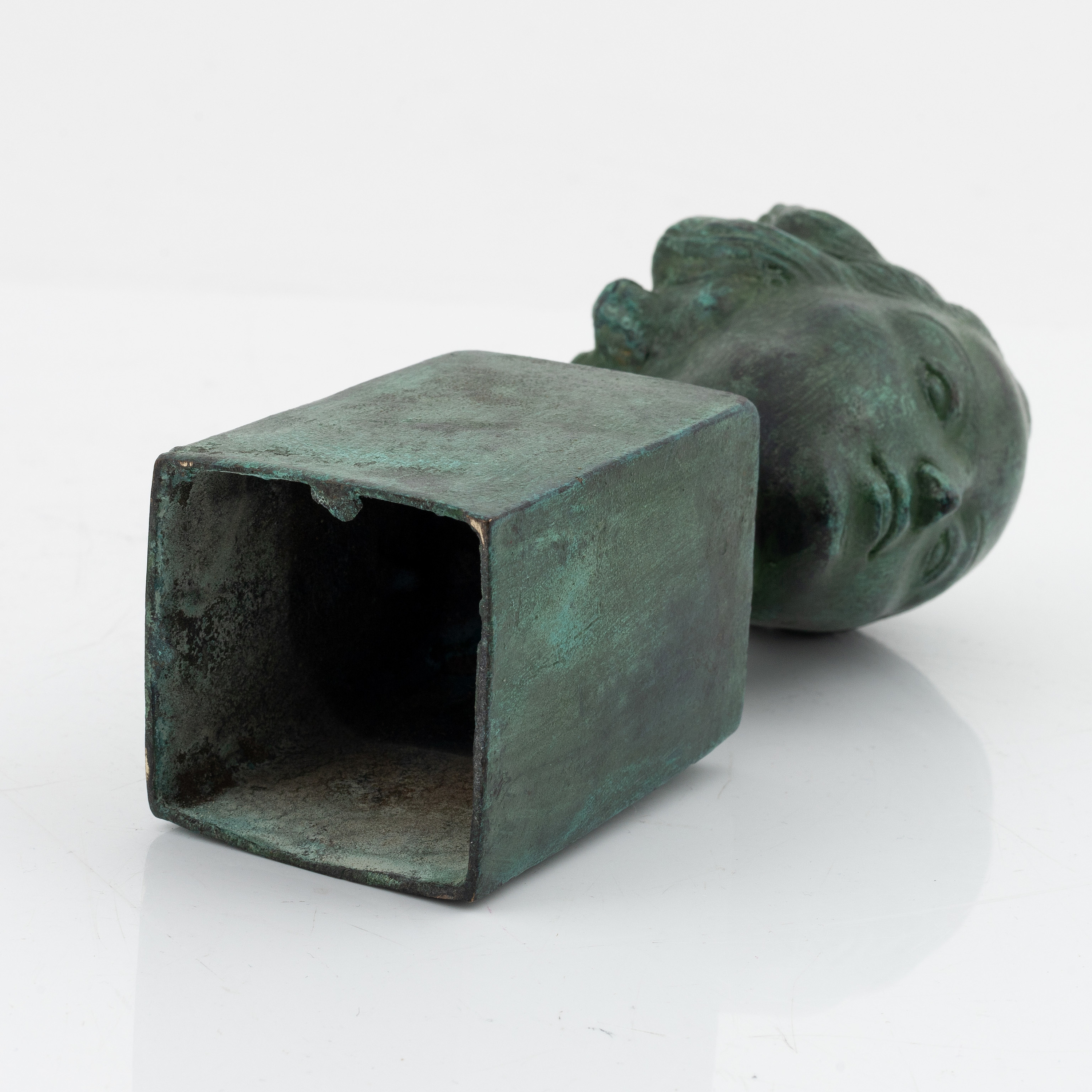 Carl Milles, after, a patinated bronze sculpture. Impressed ...
