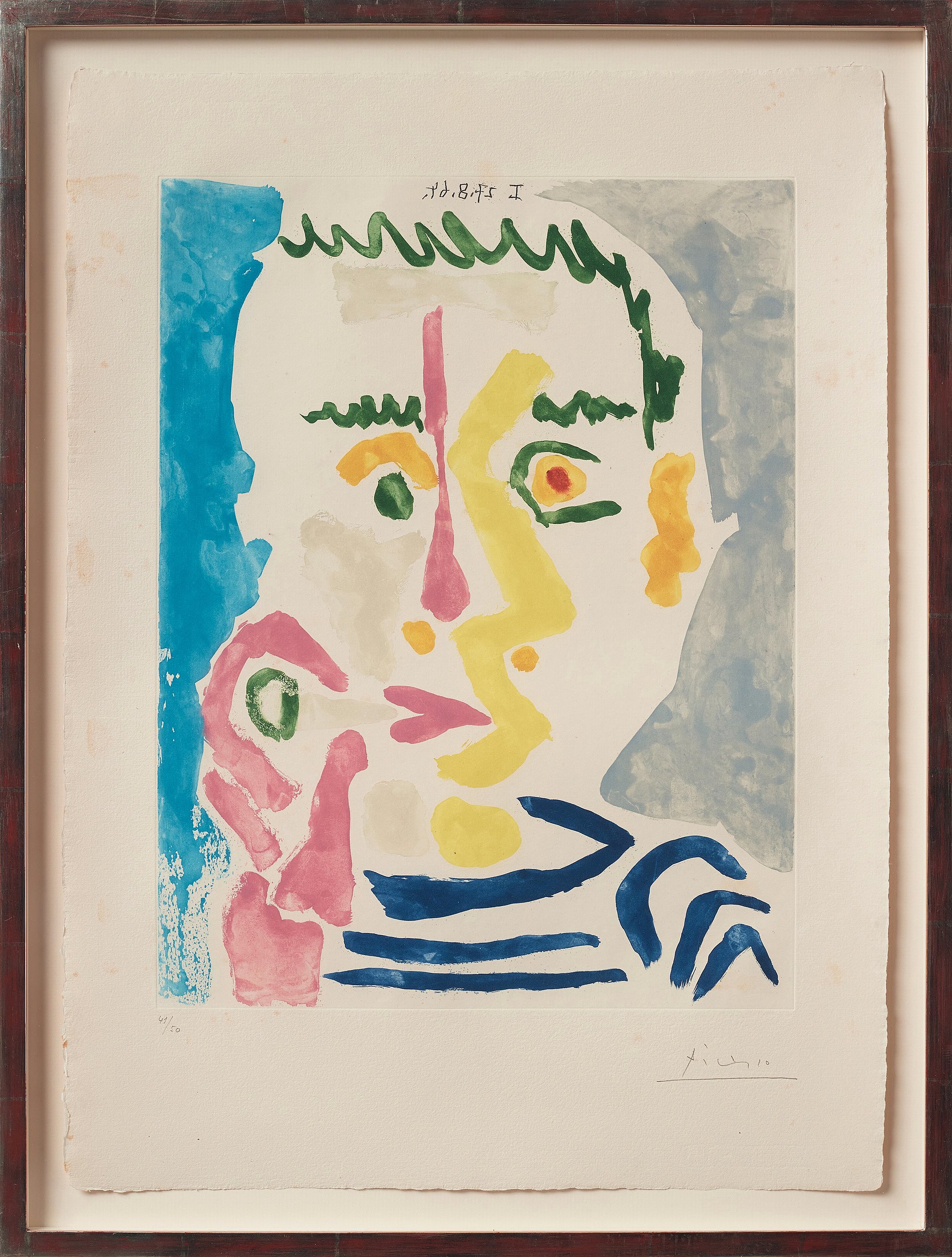 Pablo Picasso, "Fumeur à la Cigarette Blanche". - Bukowskis