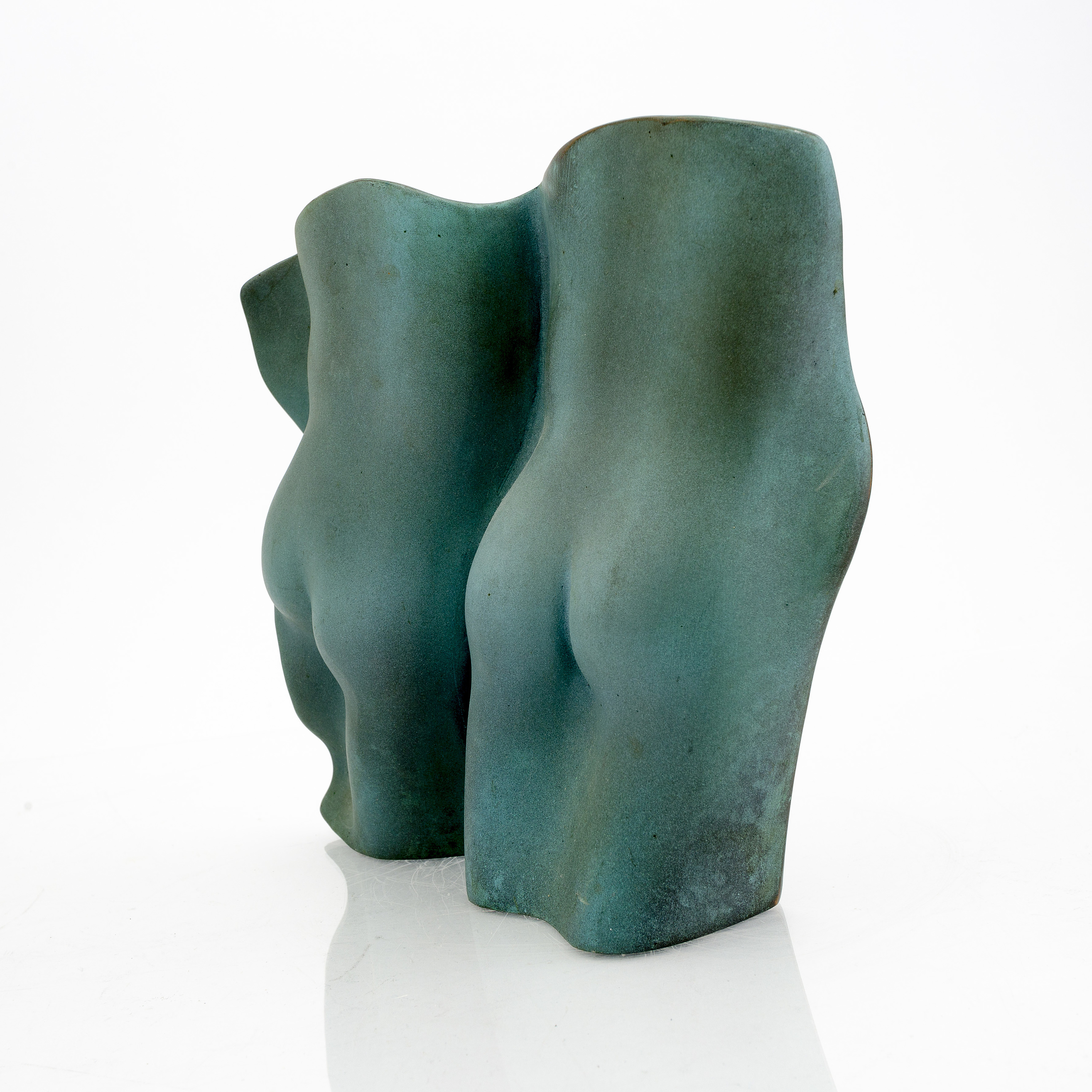 Barbro Bäckström, skulptur patinerad brons signerad daterad och ...