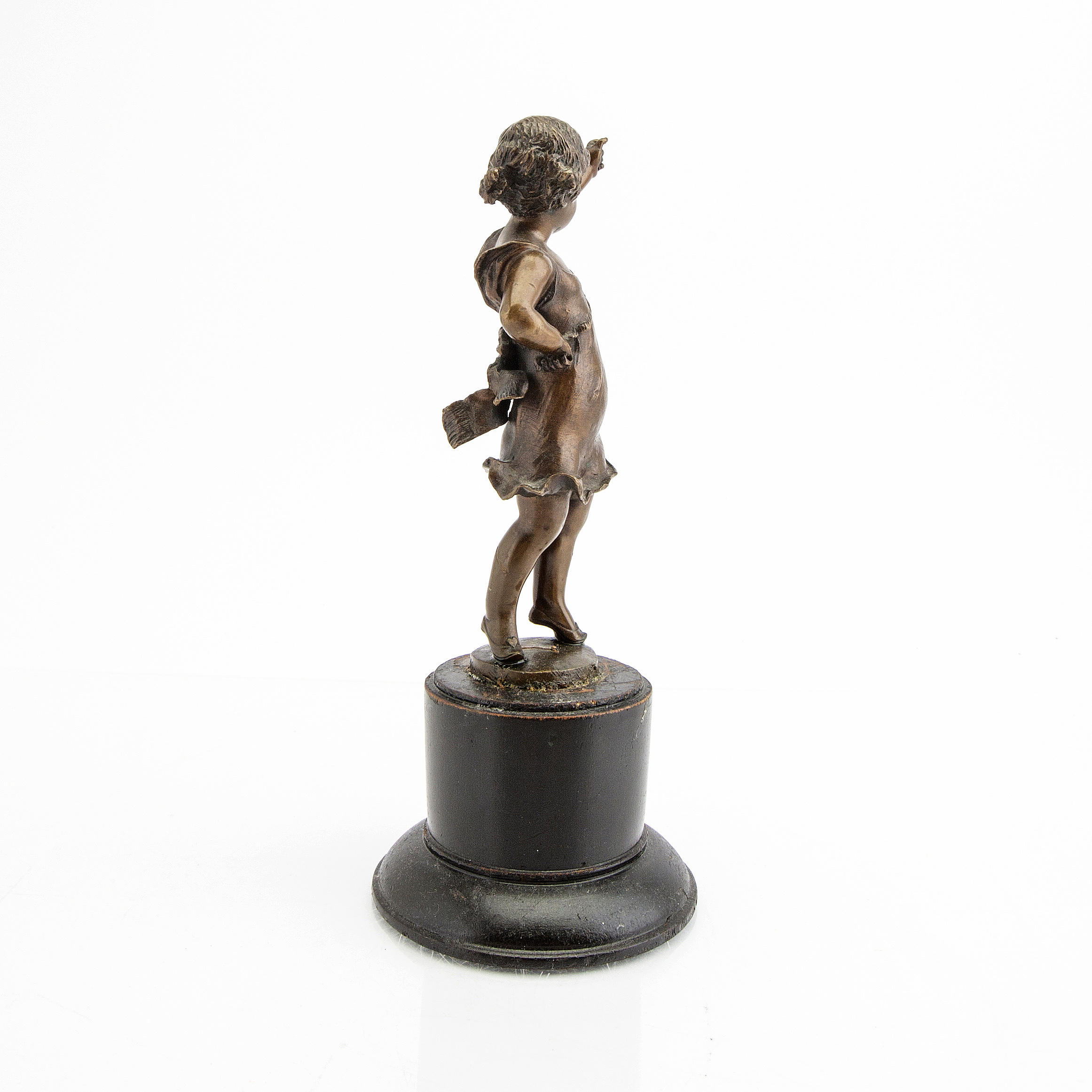 Franz Iffland, a sogned and dated 1890 bronze sculpture. - Bukowskis