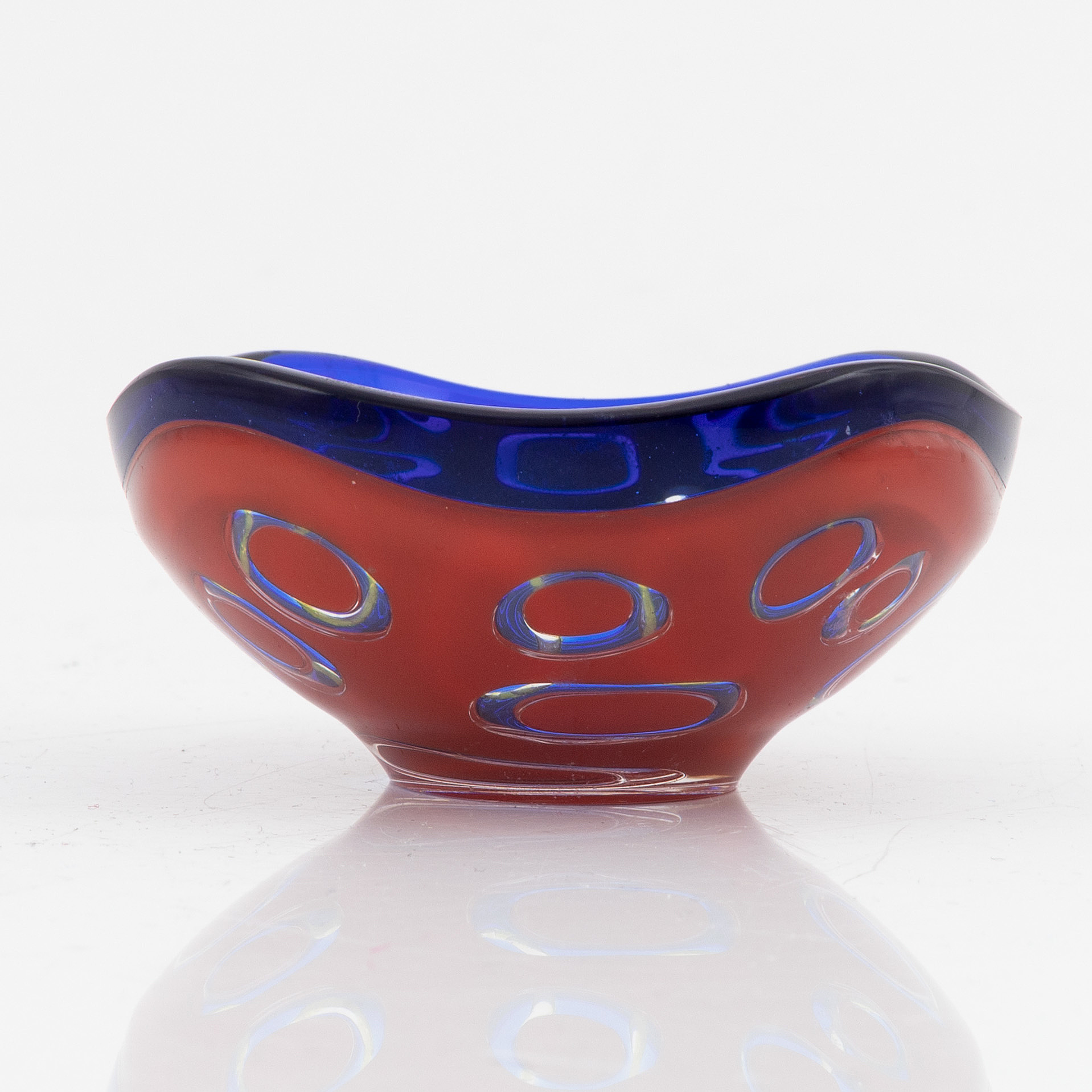 Sven Palmqvist, a 'Ravenna' glass bowl, Orrefors. - Bukowskis