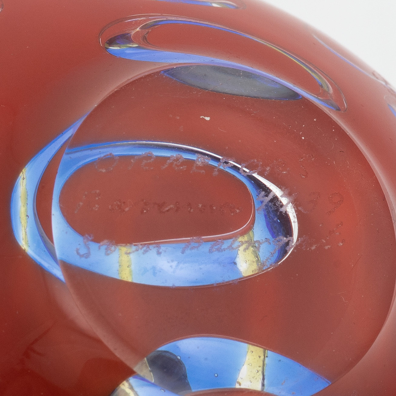 Sven Palmqvist, a 'Ravenna' glass bowl, Orrefors. - Bukowskis