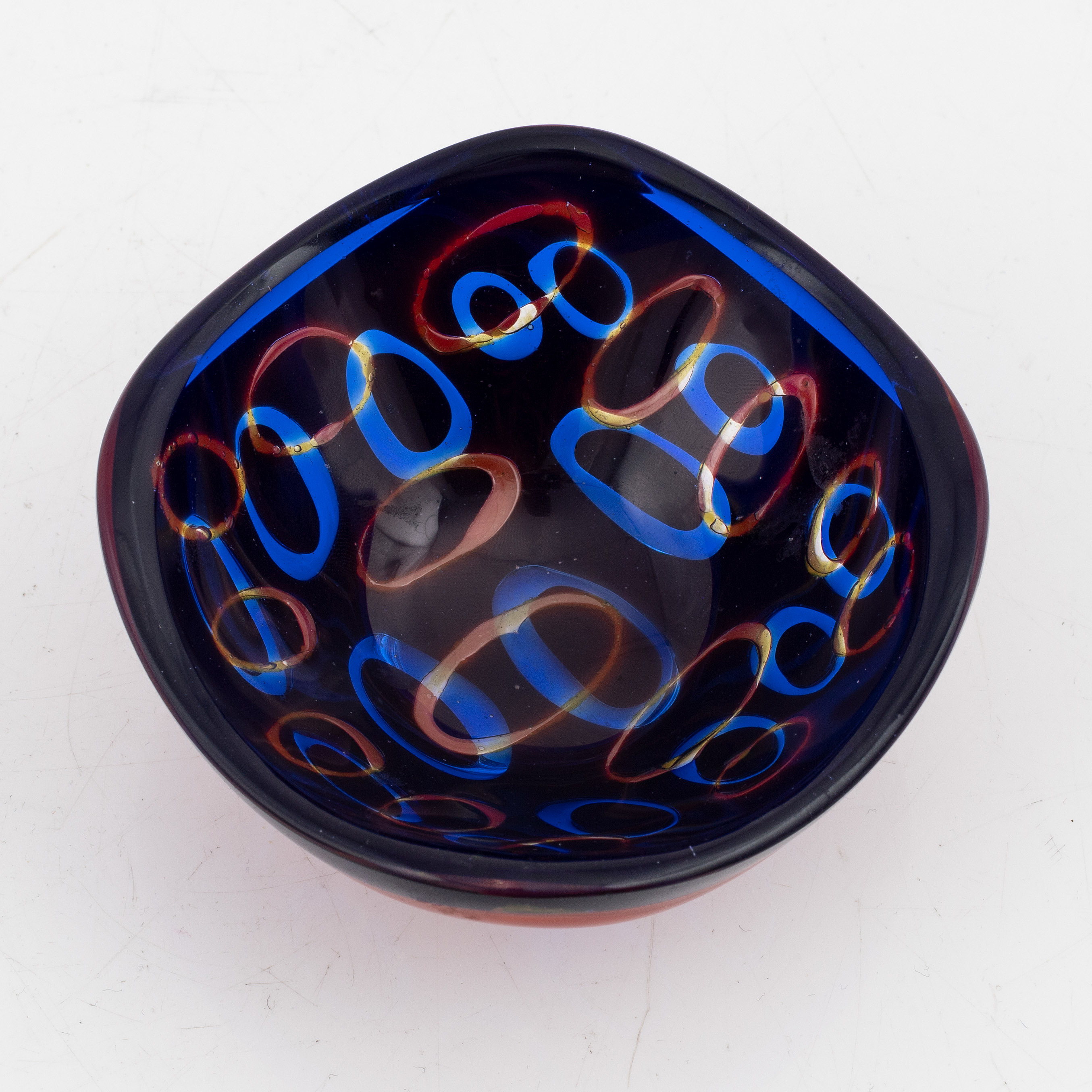 Sven Palmqvist, a 'Ravenna' glass bowl, Orrefors. - Bukowskis
