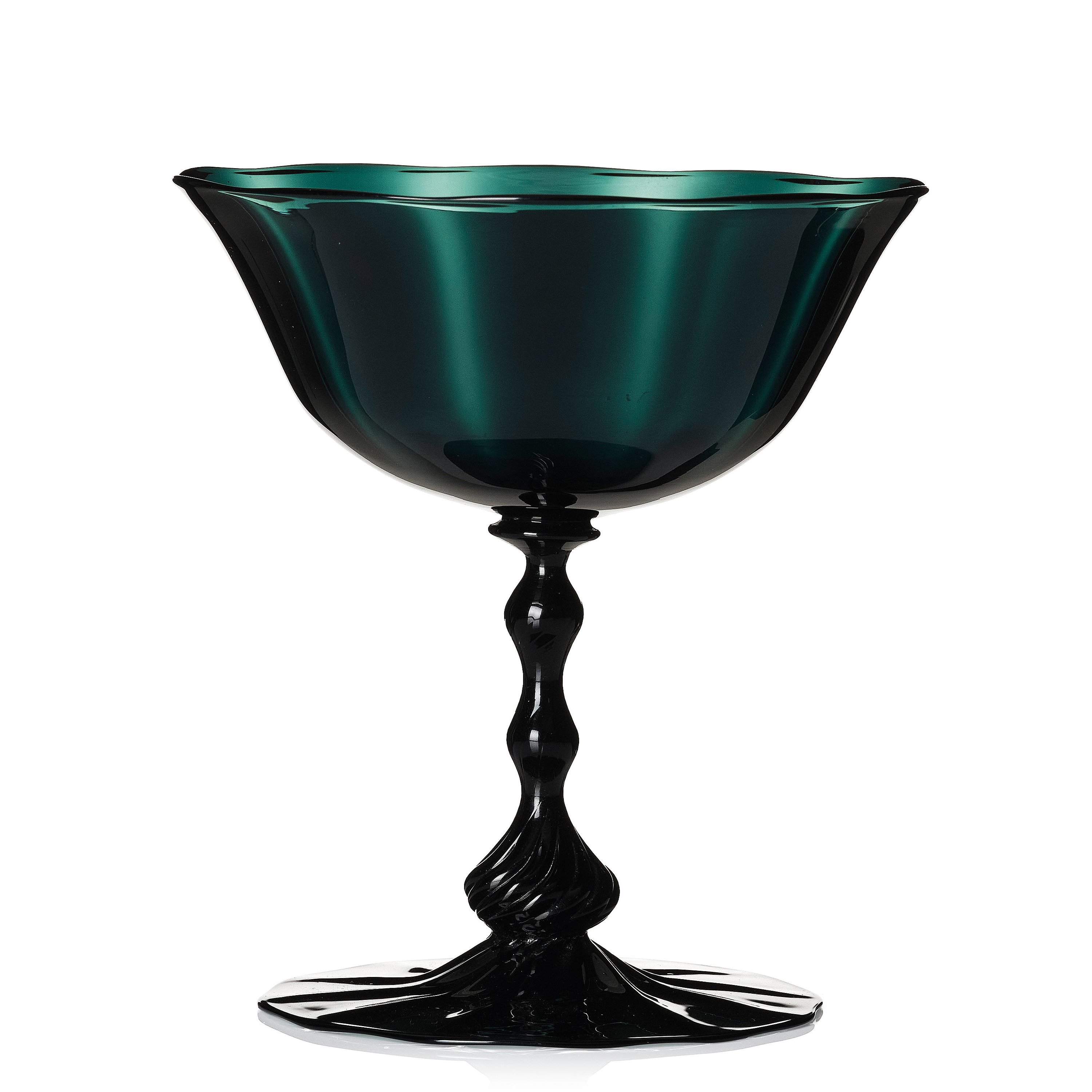 Simon Gate, a 'Slottsglas' ("Palace glass") footed bowl, Orrefors ...