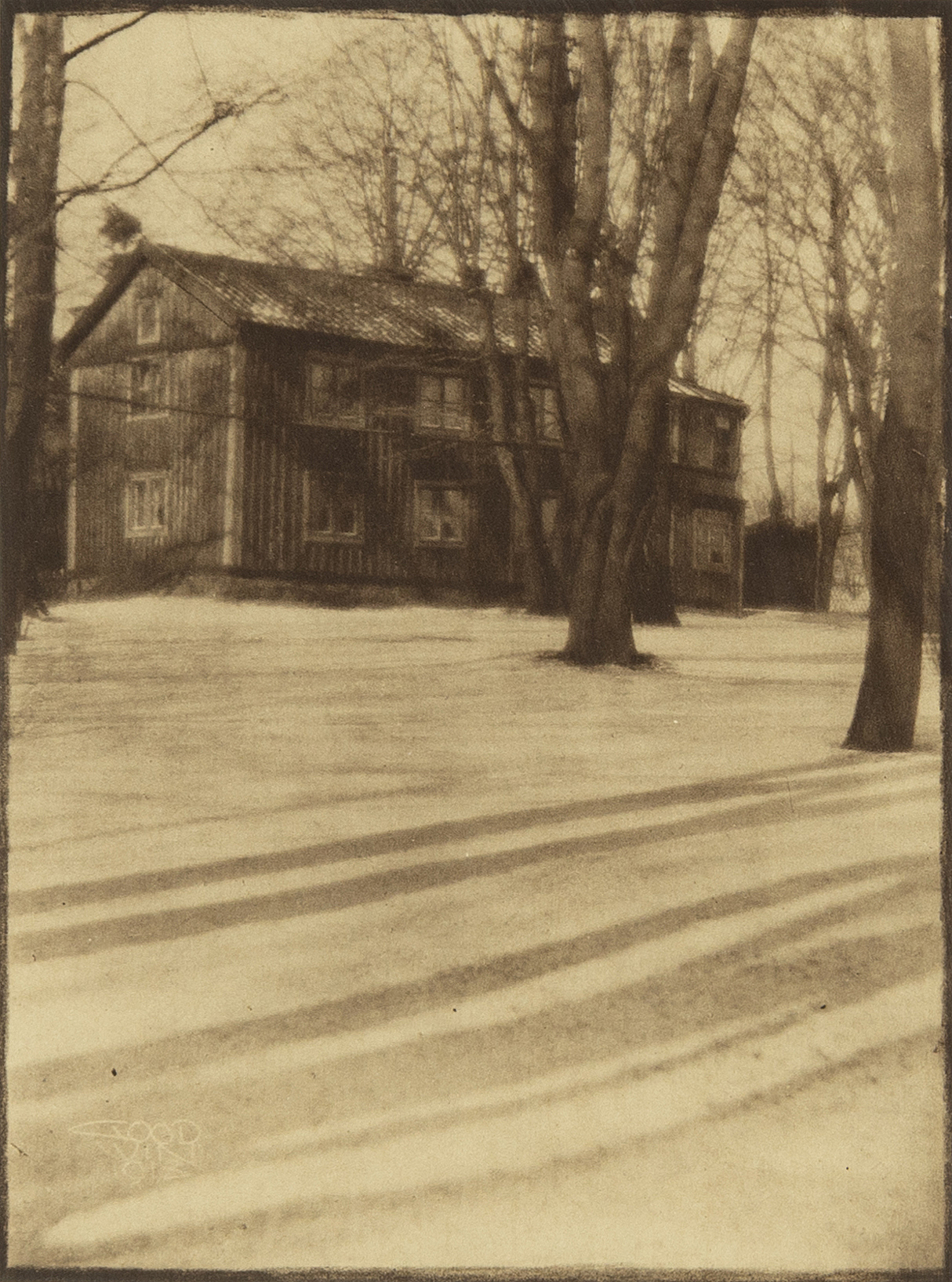 Henry B. Goodwin, two photographs from the book 'Vårt vackra Stockholm ...